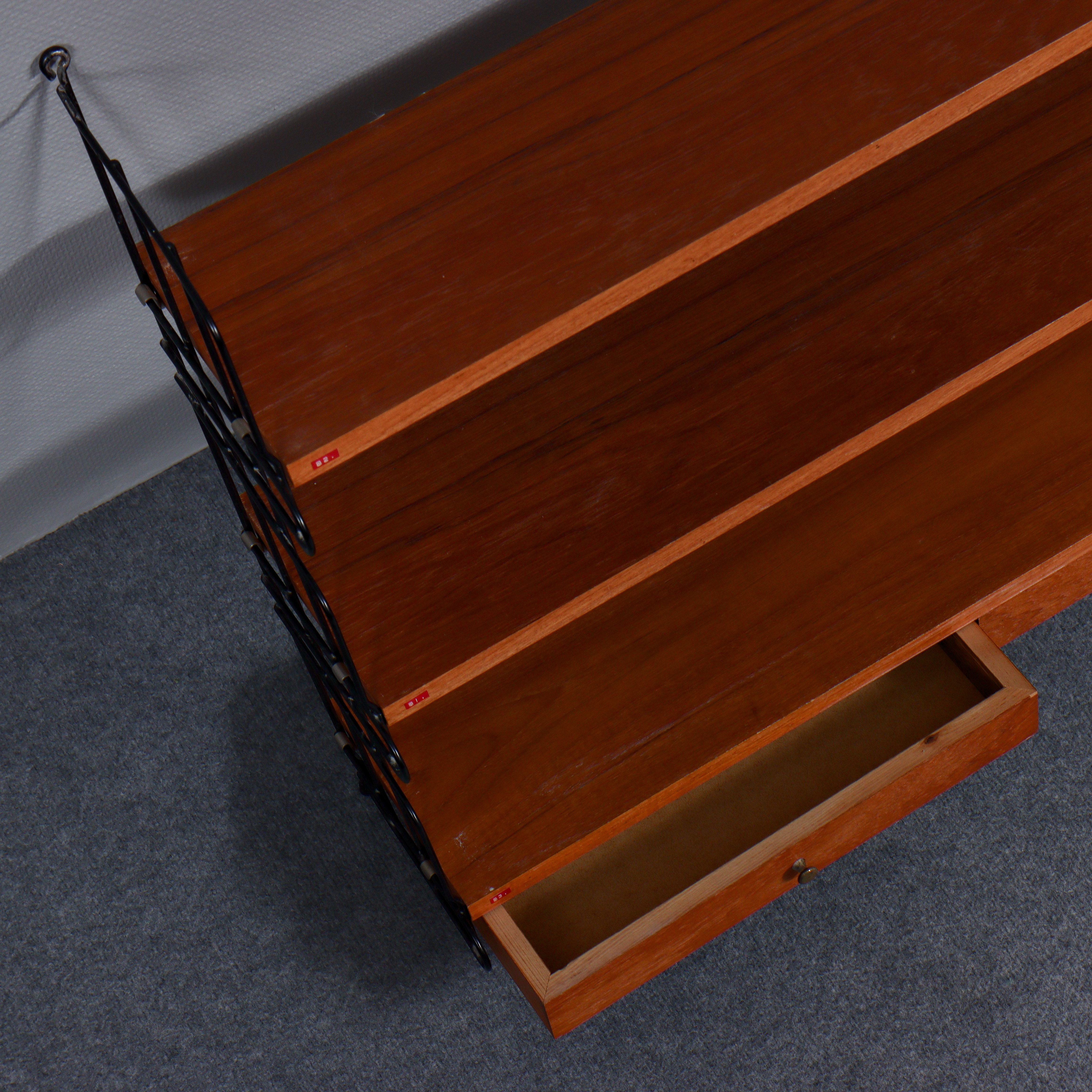 Images for 4828361. WALL SHELF, 1960S, TEAK “MODEL-STRING SHELF” SHELF ...