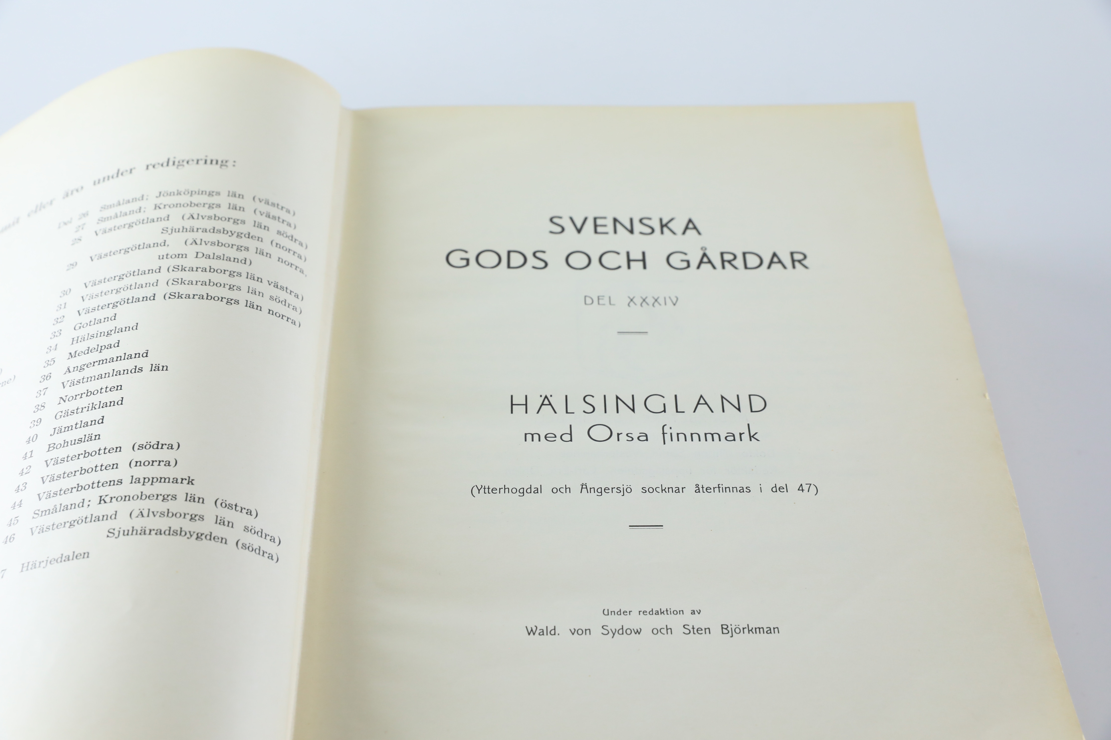 Images for 4829954. BOOK, Swedish Gods and Farms, Hälsingland with Orsa ...