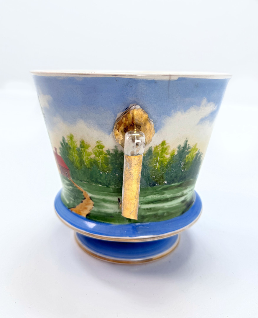 Images for 4832521. OUTER LINING Gustavsberg, flintware empire hand ...