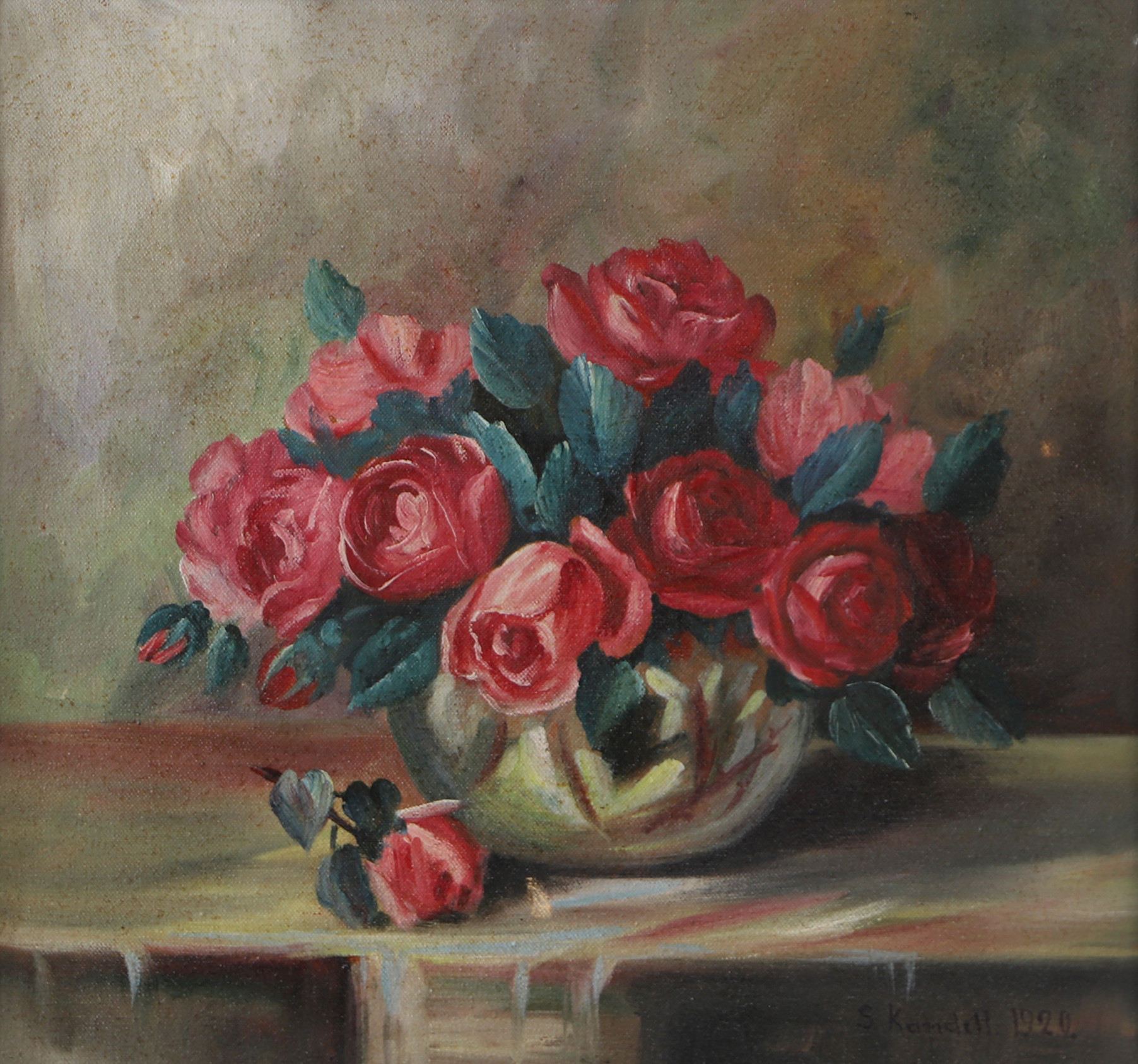 Images for 4833482. STURE KANDELL. Flower still life, oil on canvas ...