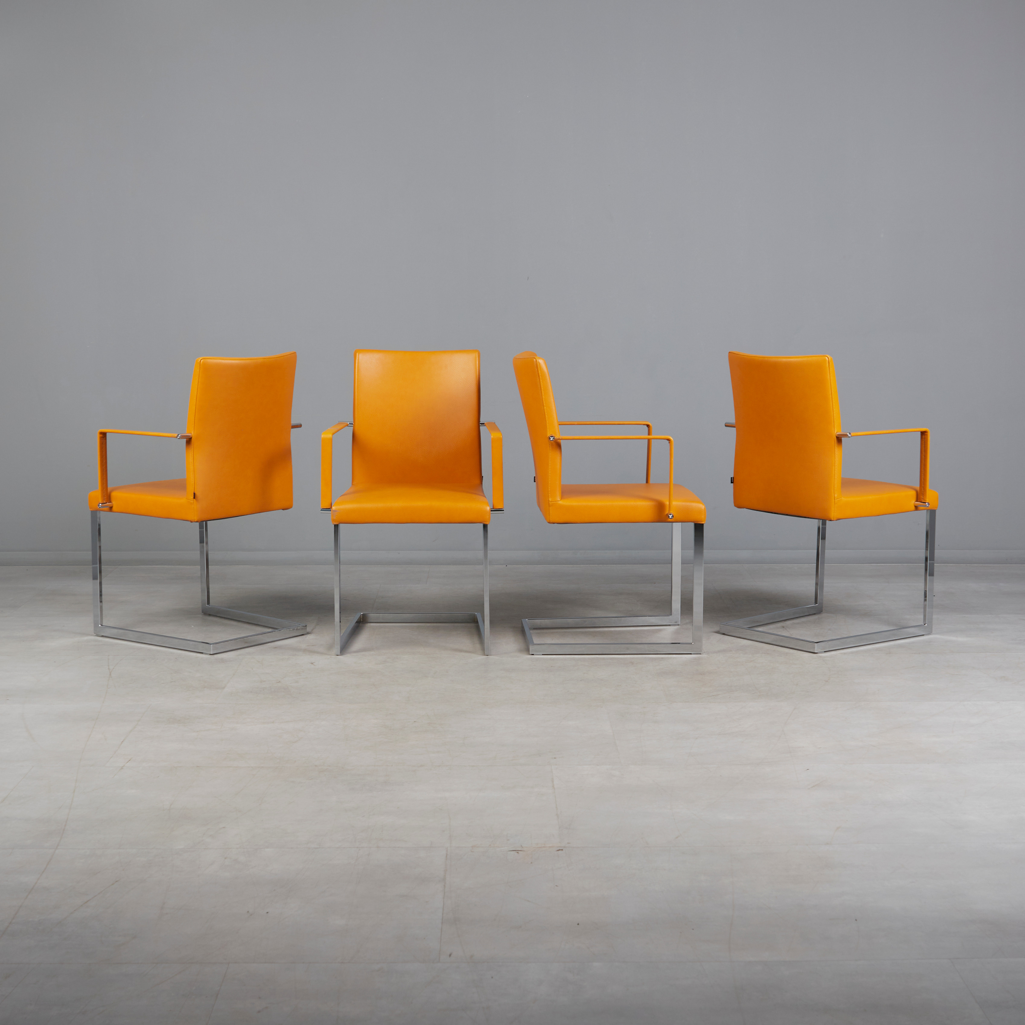 Images for 4842952. KARL FRIEDRICH FÖRSTER. KFF, four cantilever chairs ...