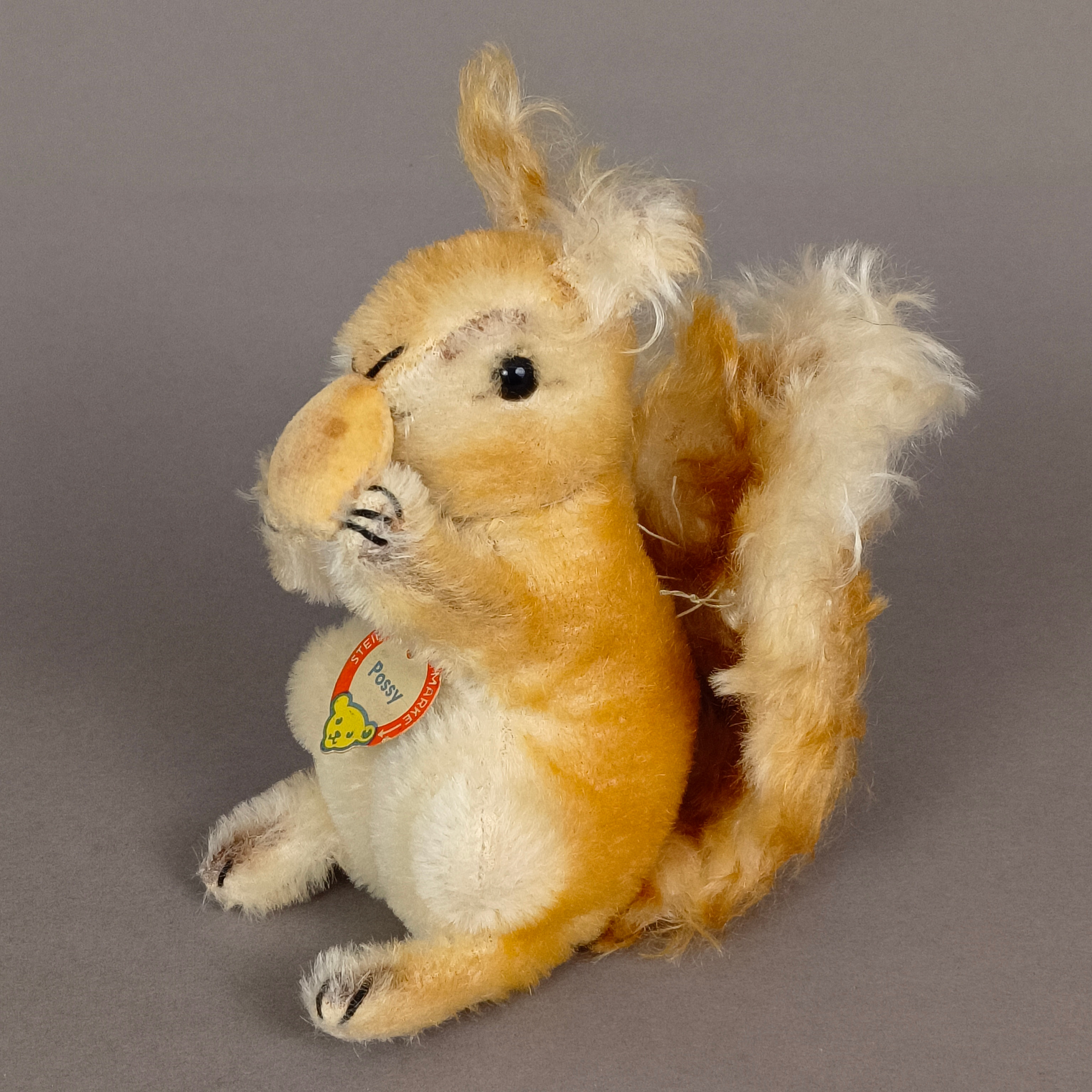 Images for 4850645. Original Steiff squirrel “POSSY” - 1970s, with ...