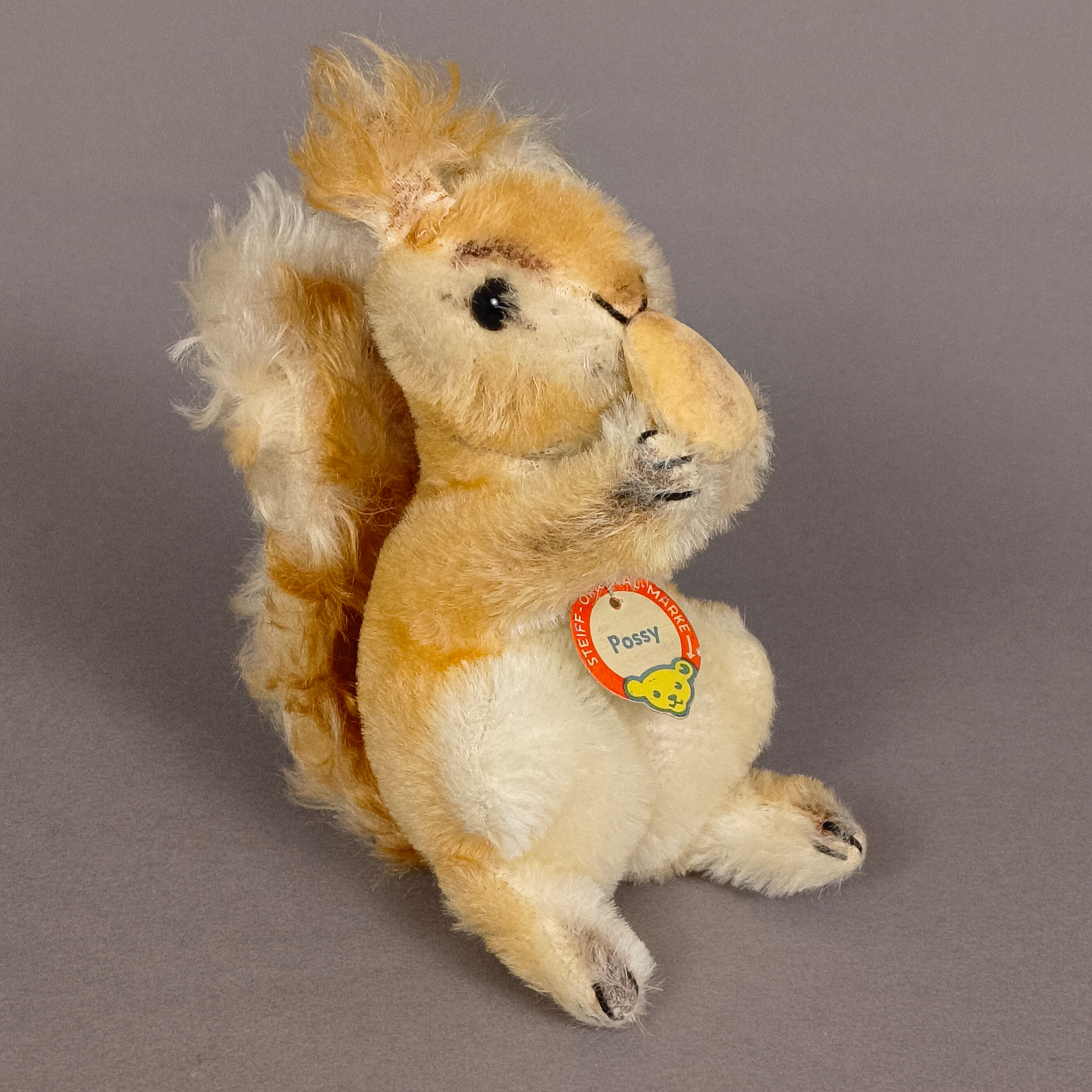 Images for 4850645. Original Steiff squirrel “POSSY” - 1970s, with ...