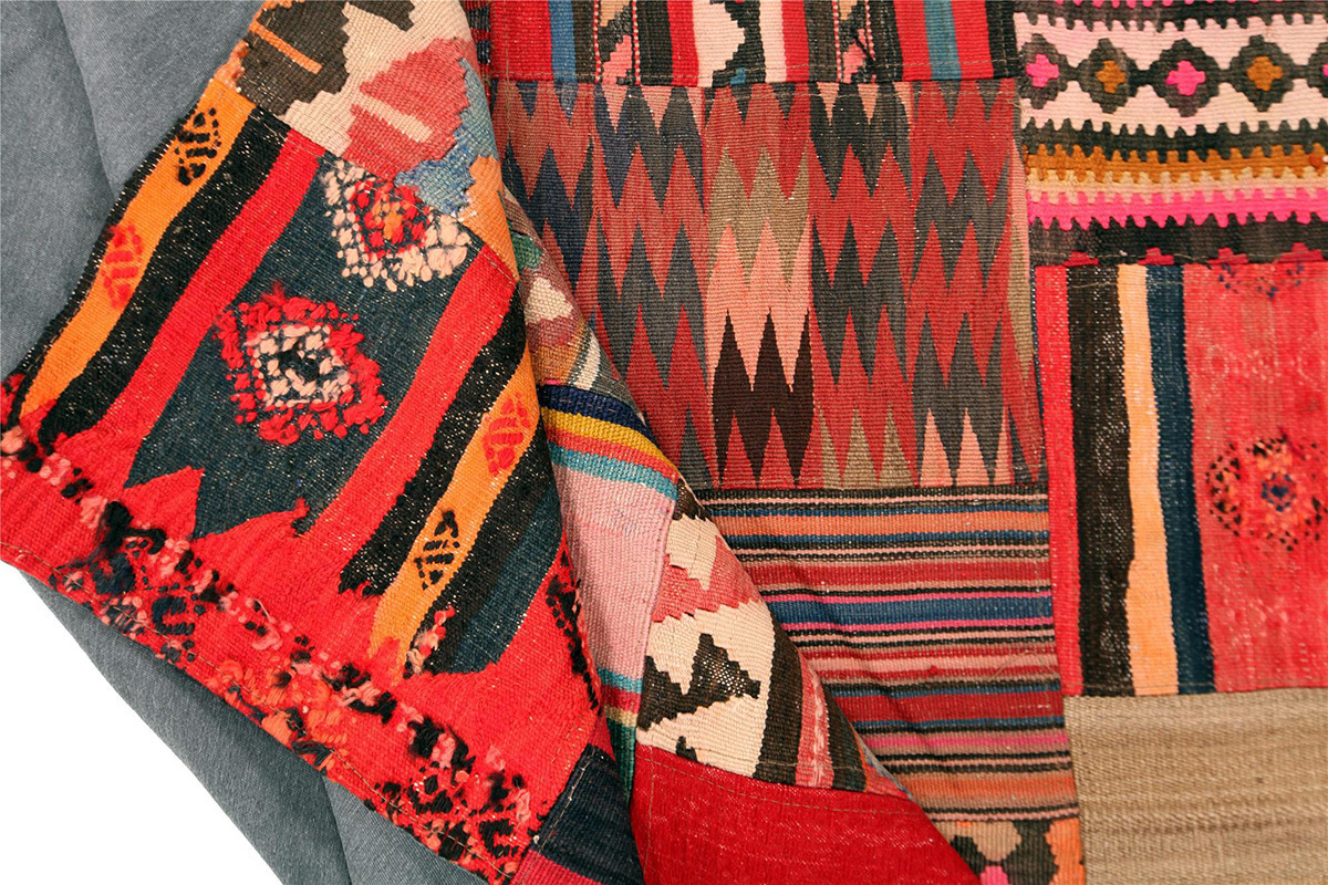 MATTA, Persisk, patchwork, 273x207 cm. Mattor & Textil - Mattor - Auctionet