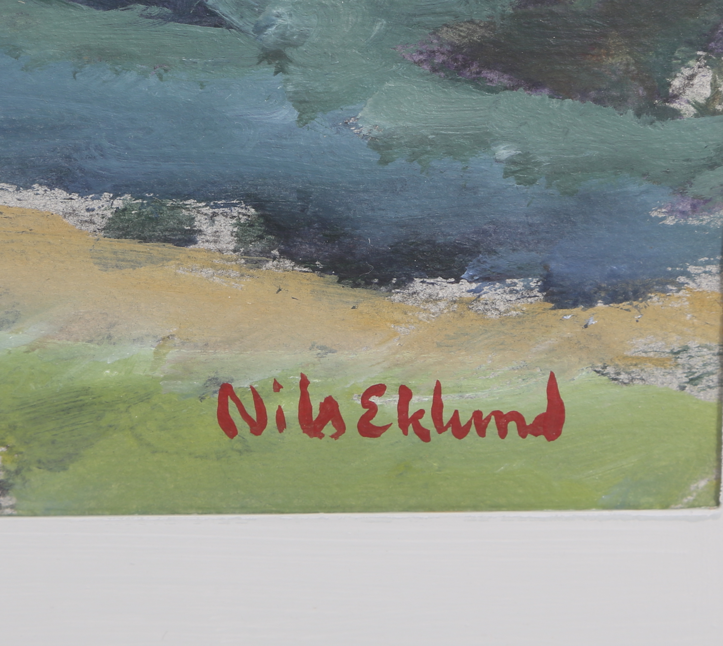 Images for 486263. NILS EKLUND. "Pilar", Stenåsa, mixed media, signed. - Auctionet