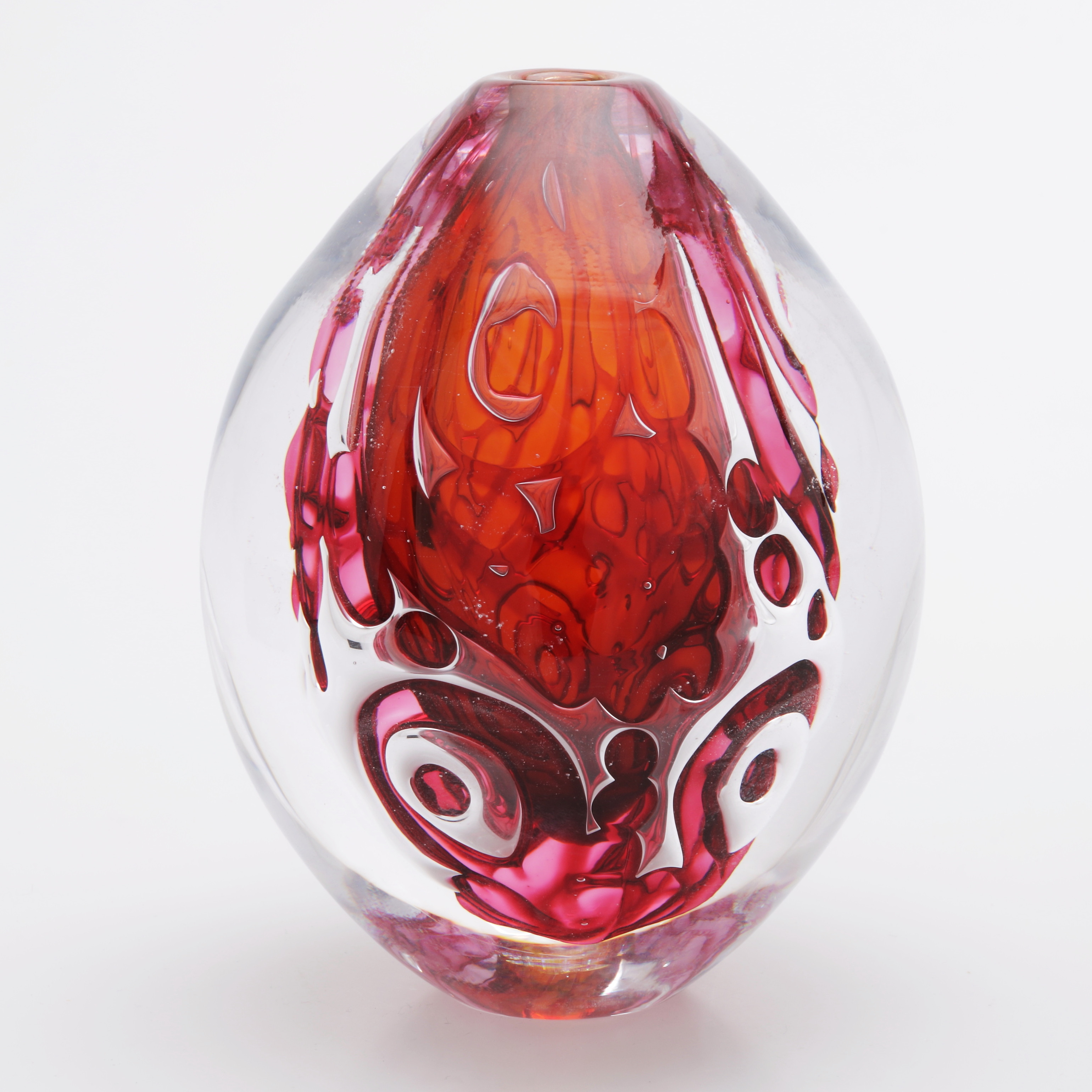 Images for 4863271. JAN-ERIK RITZMAN. Vase, glass, Ariel, Transjö ...