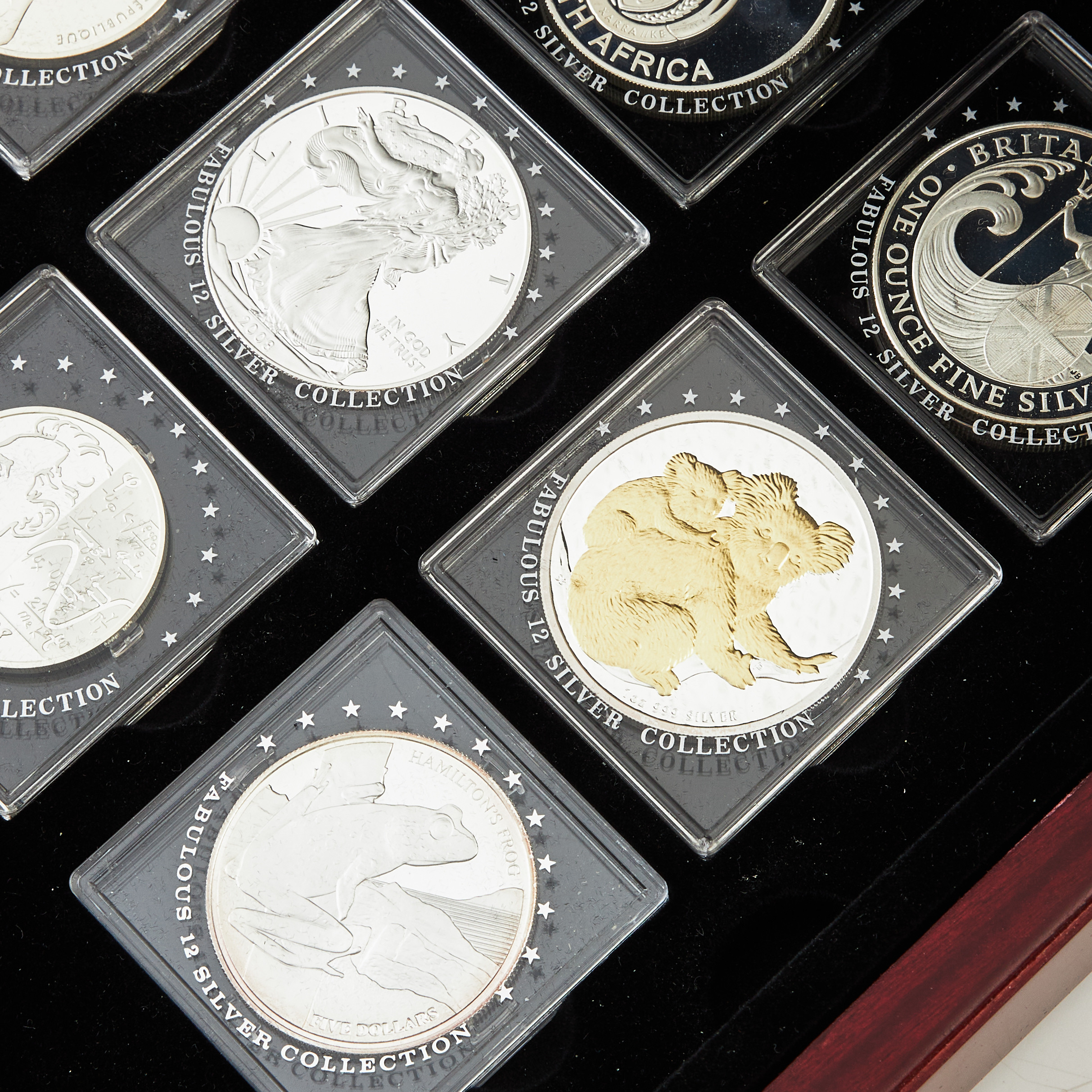 Images for 4890251. COIN, 12 pcs. Silver, Fabulous 12 silver collection ...