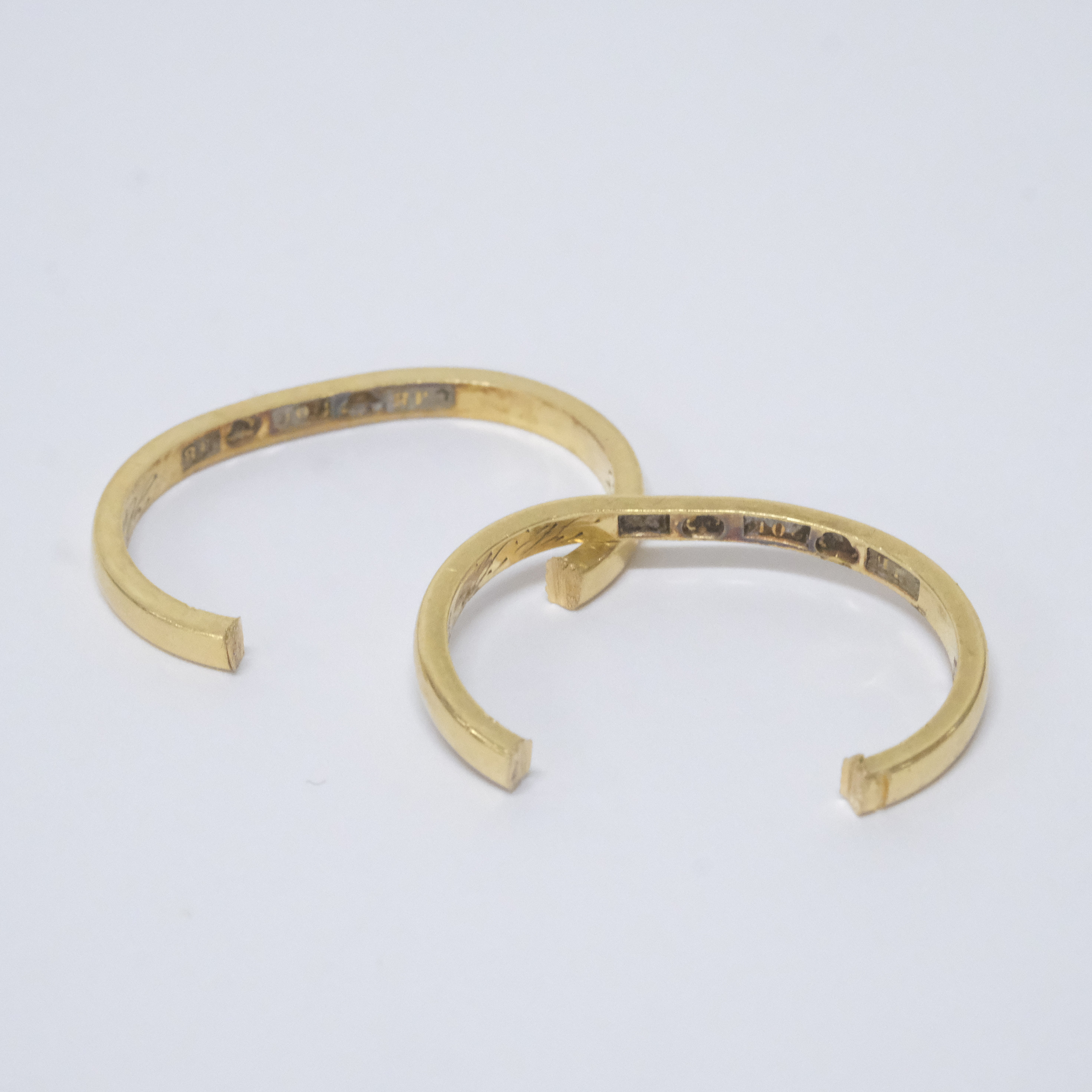 GOLD PARTS, 20K GOLD. Jewellery & Gemstones - Rings - Auctionet