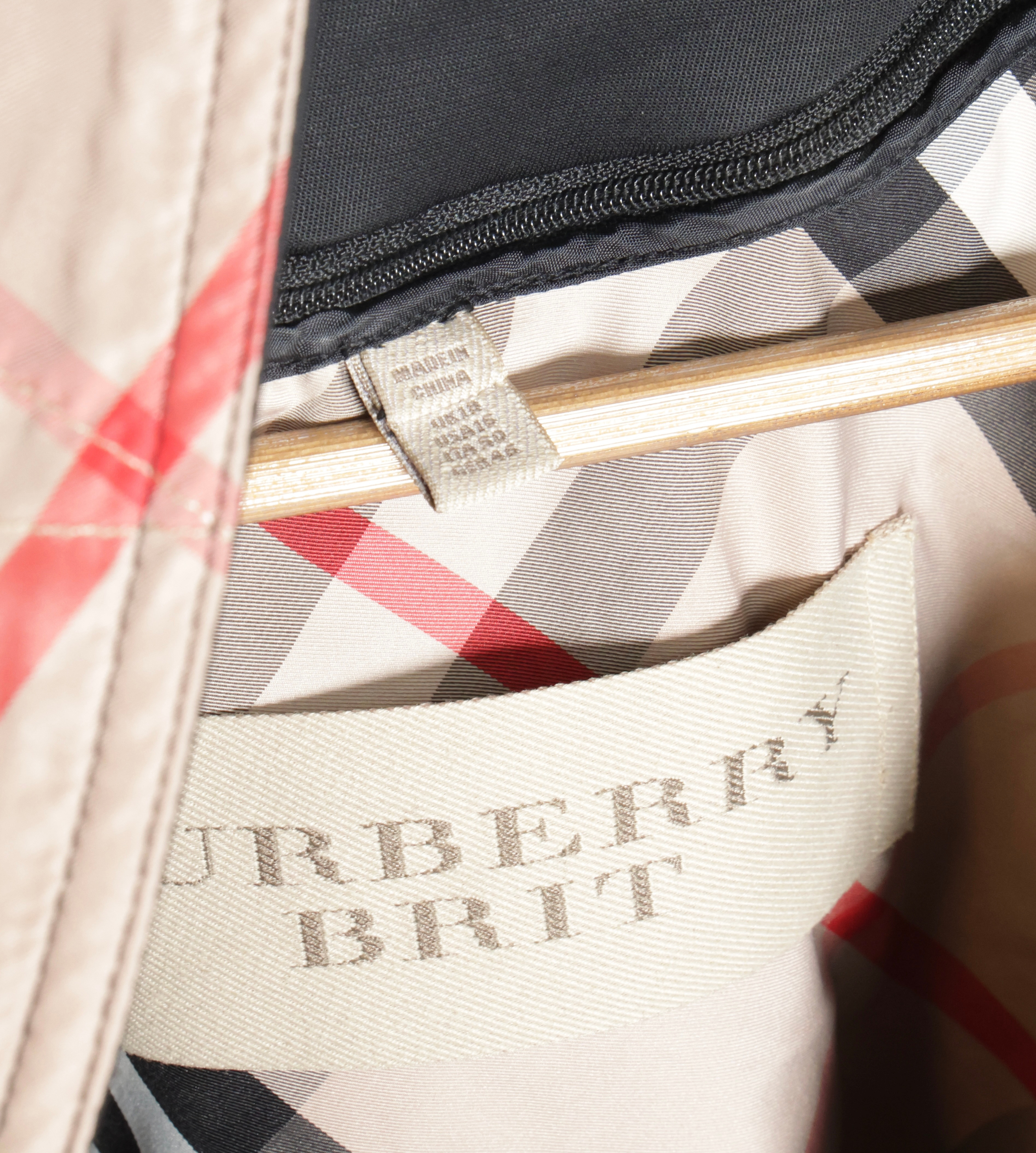 Images for 4935137. BURBERRY. Dark jacket, front with zipper, buttons ...
