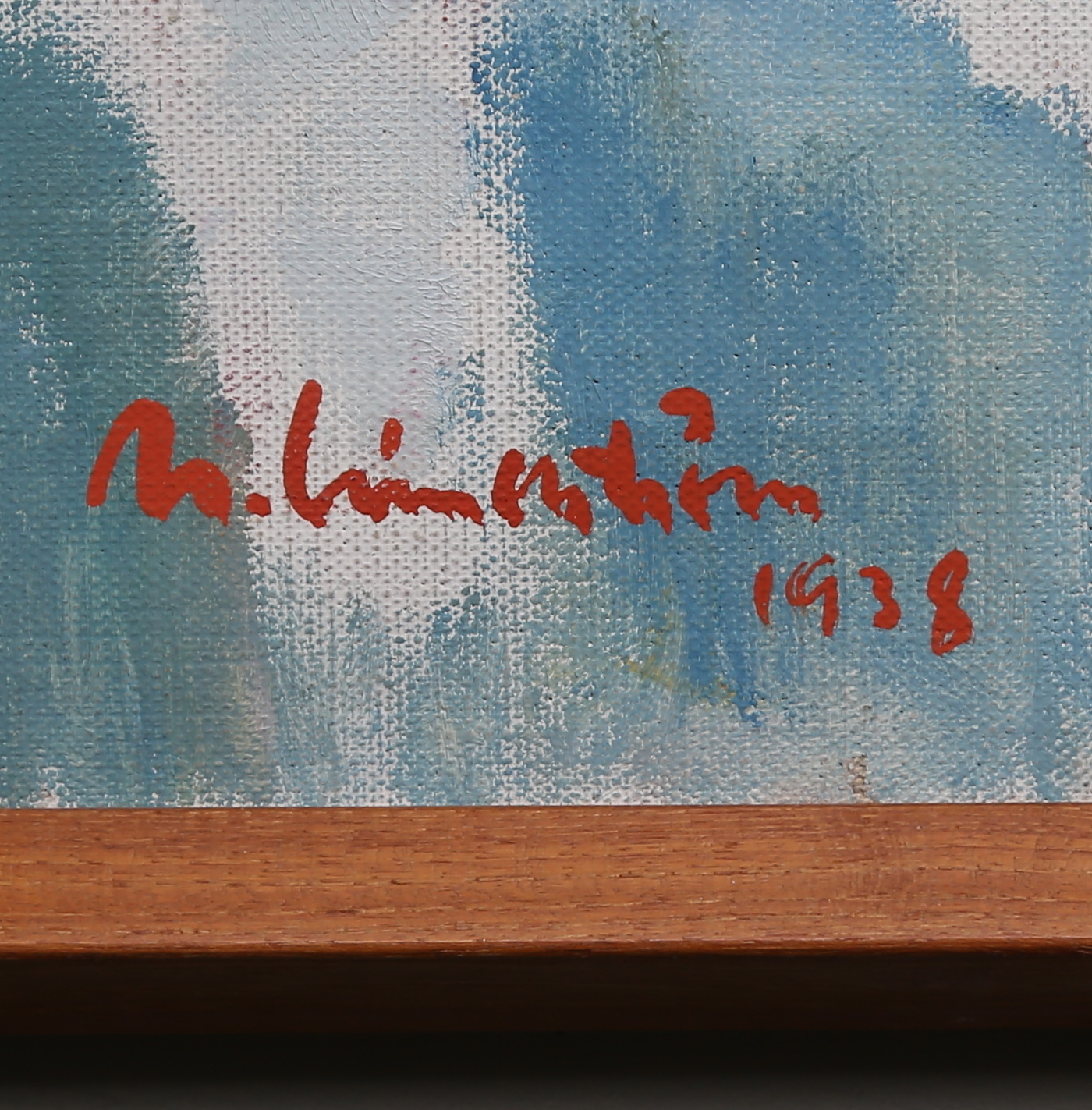 Images for 495049. MARTIN LINDSTRÖM. Oil on canvas, signed and dated ...