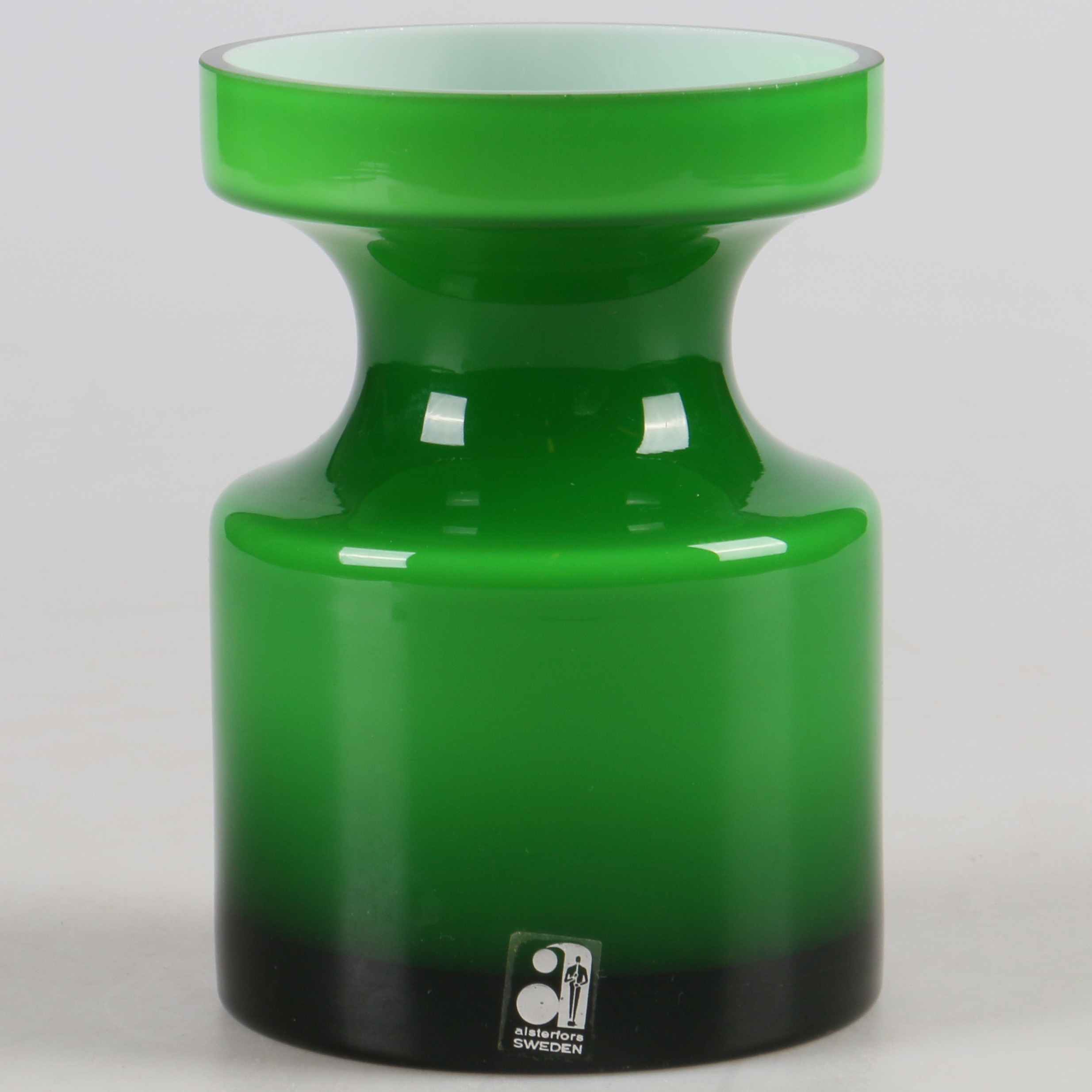 Images for 497994. VAS, glass, PO Ström, Alsterfors glassworks, signed ...