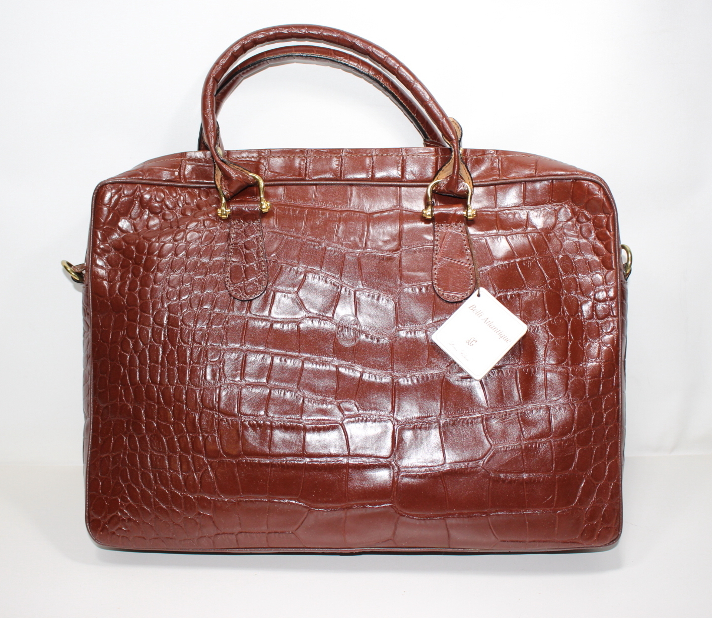 Images for 499909. BAG, leather Belli Atlantique, Louis Chéné. - Auctionet