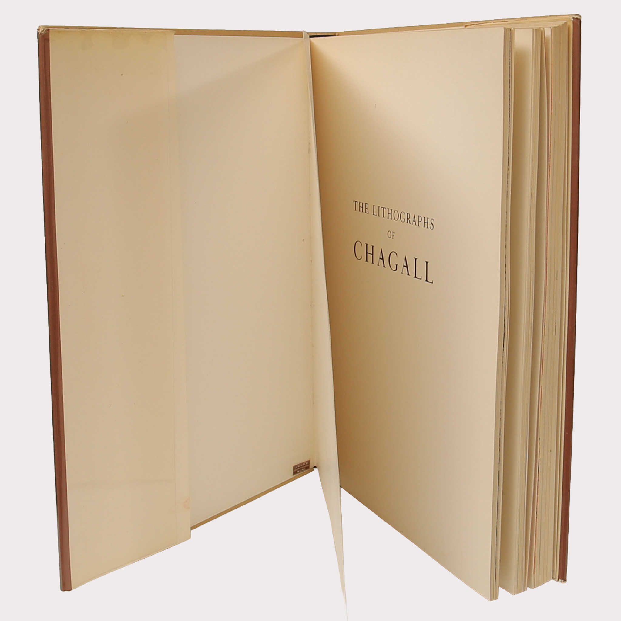 Images for 5056108. THE LITOGRAPHS OF CHAGALL, book, vol. 1. cloth ...