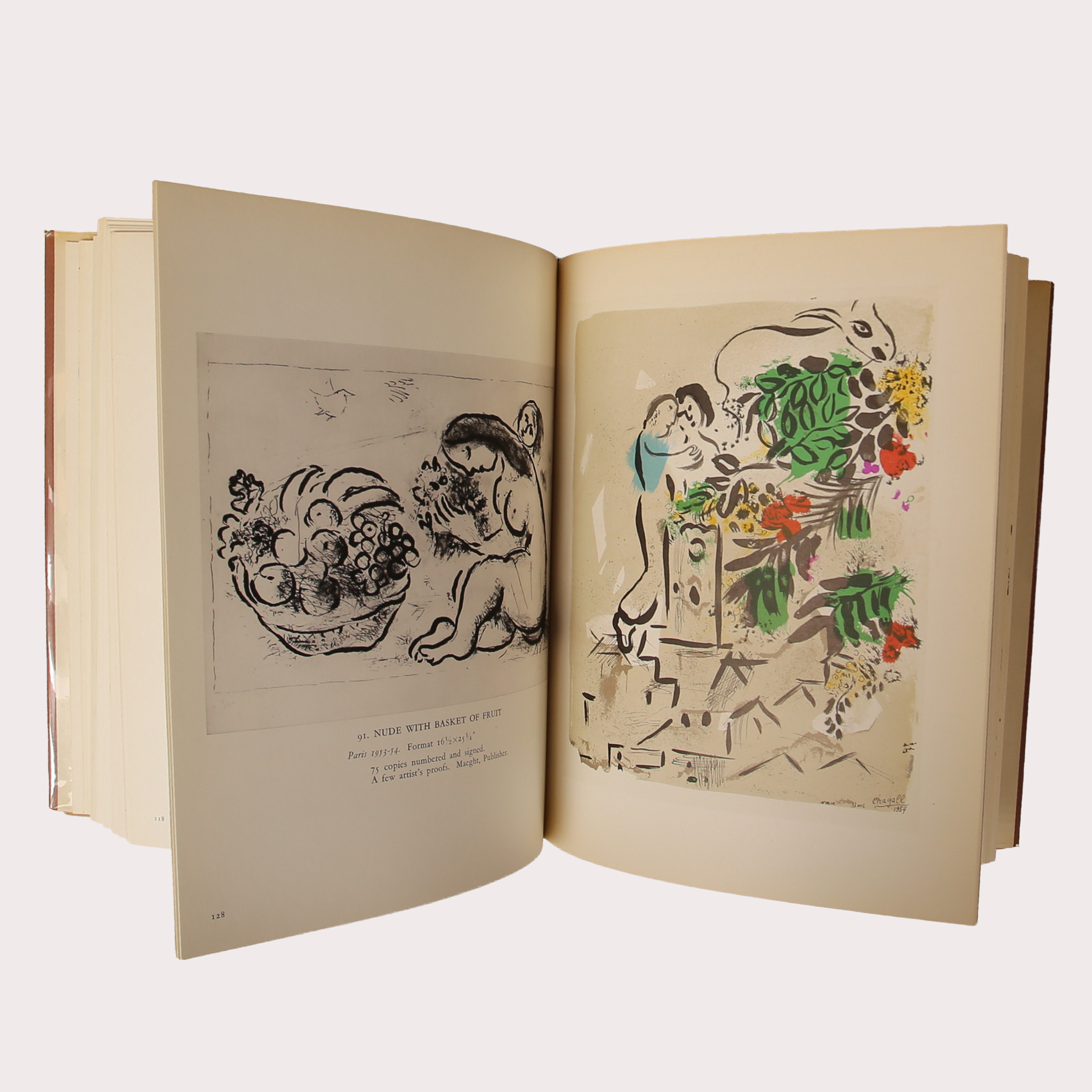 Images for 5056108. THE LITOGRAPHS OF CHAGALL, book, vol. 1. cloth ...