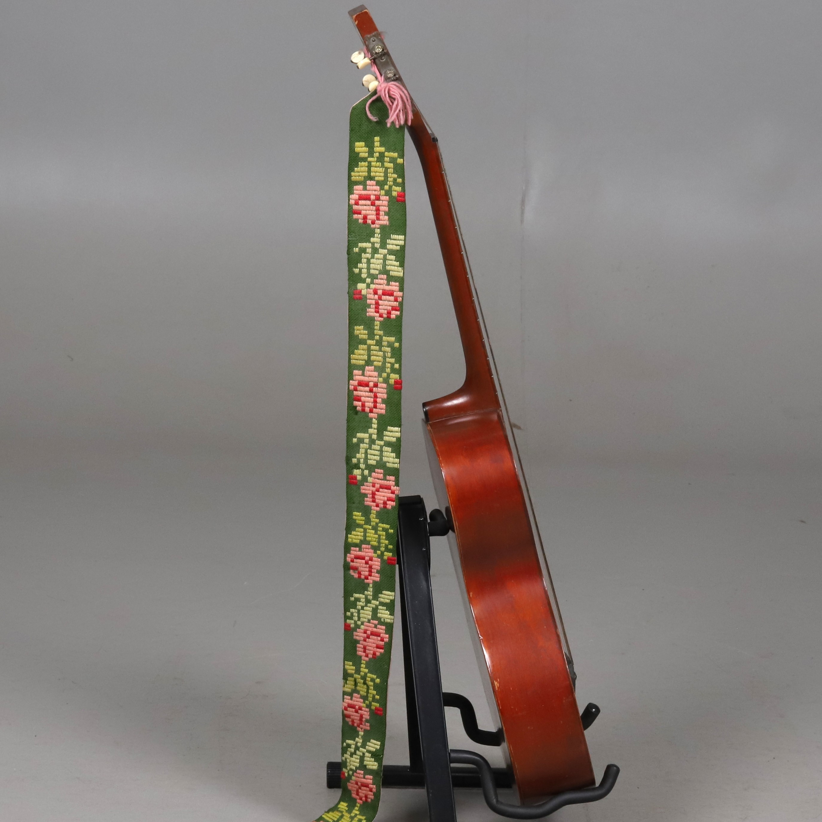 Images for 5073070. GUITAR, label-marked Herman Carlson Levin ...