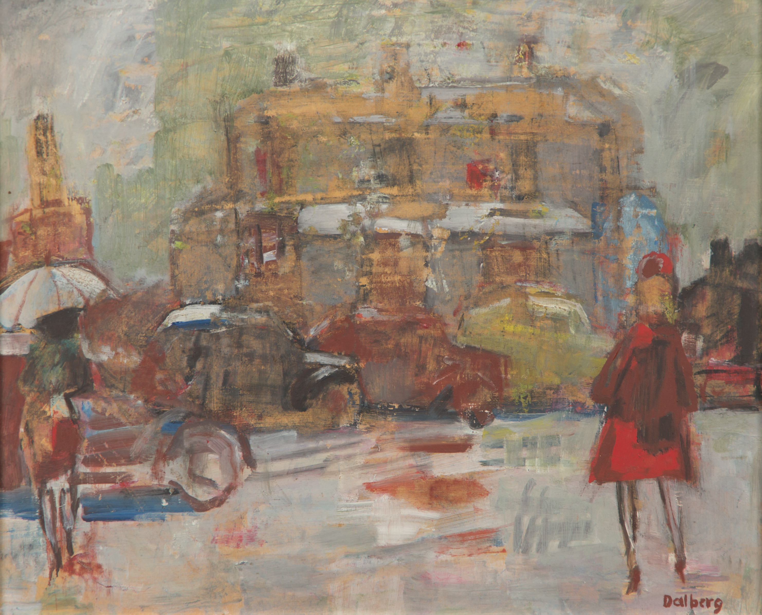 Images for 507996. ÅKE DALBERG. Stora teatern Gothenburg, oil on Board ...