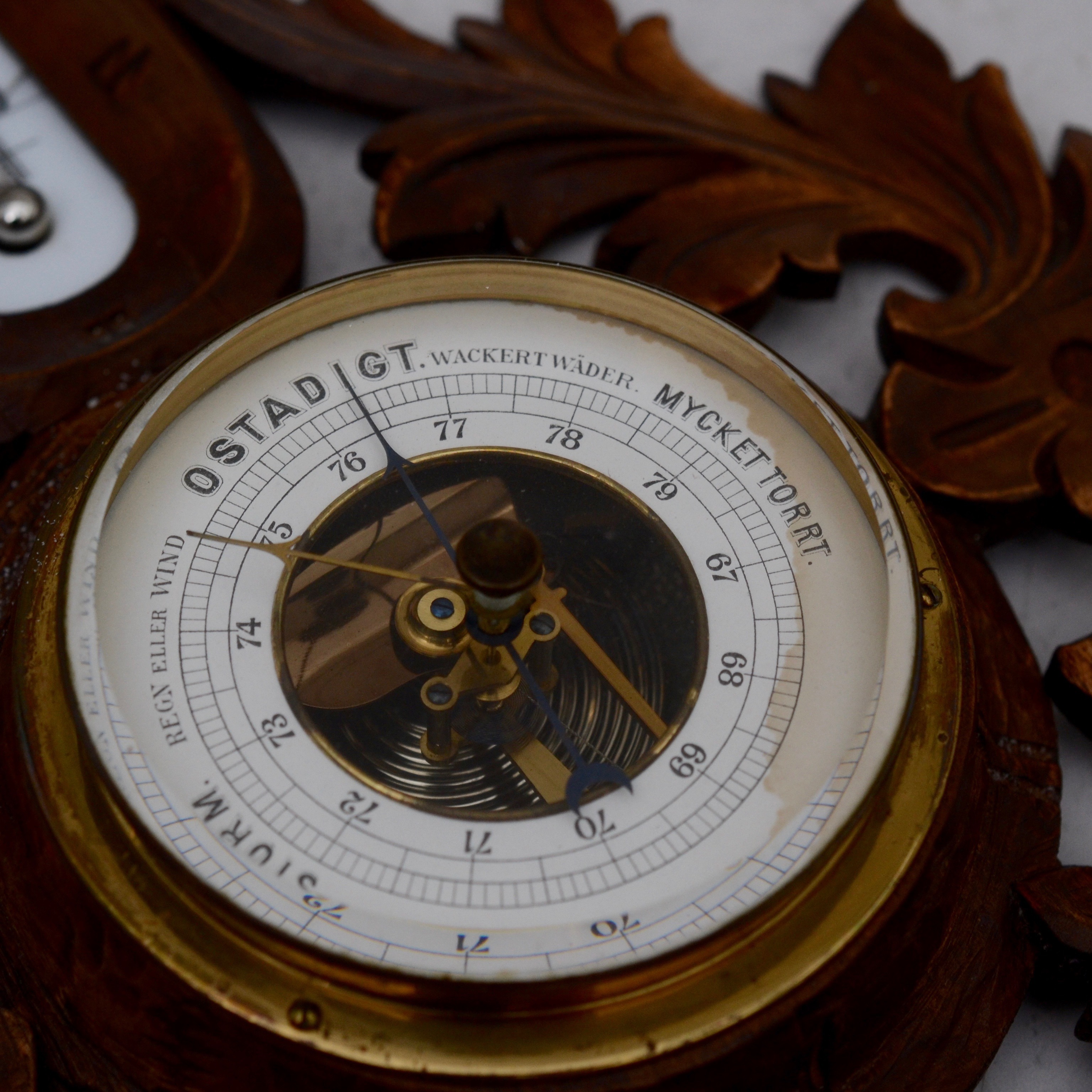 BAROMETER, ANTIK. Övrigt - Teknika & Nautika - Auctionet