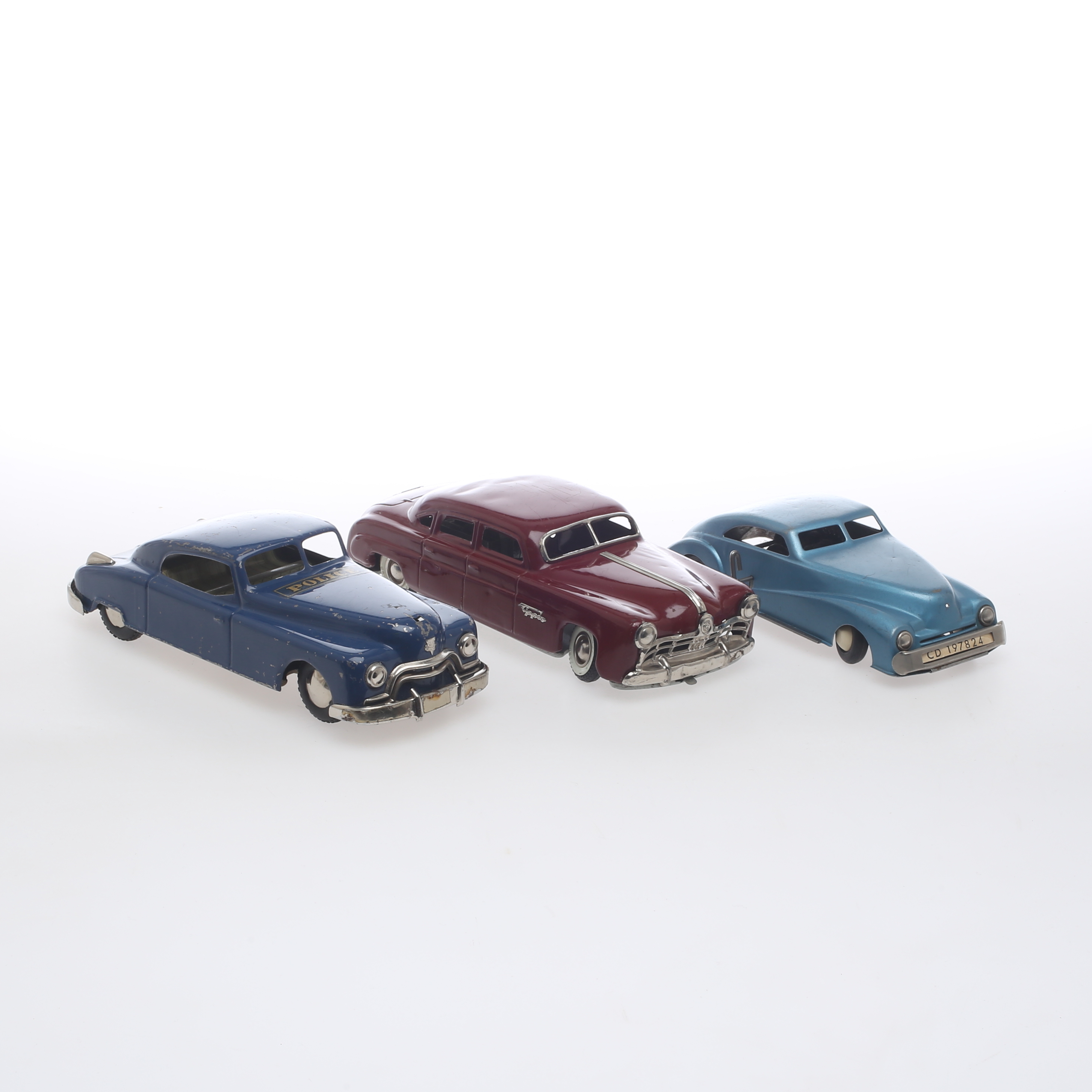Images for 521099. TIN CARS 3 pieces. ENWEX Alingsås clockwork, TIPPCO ...