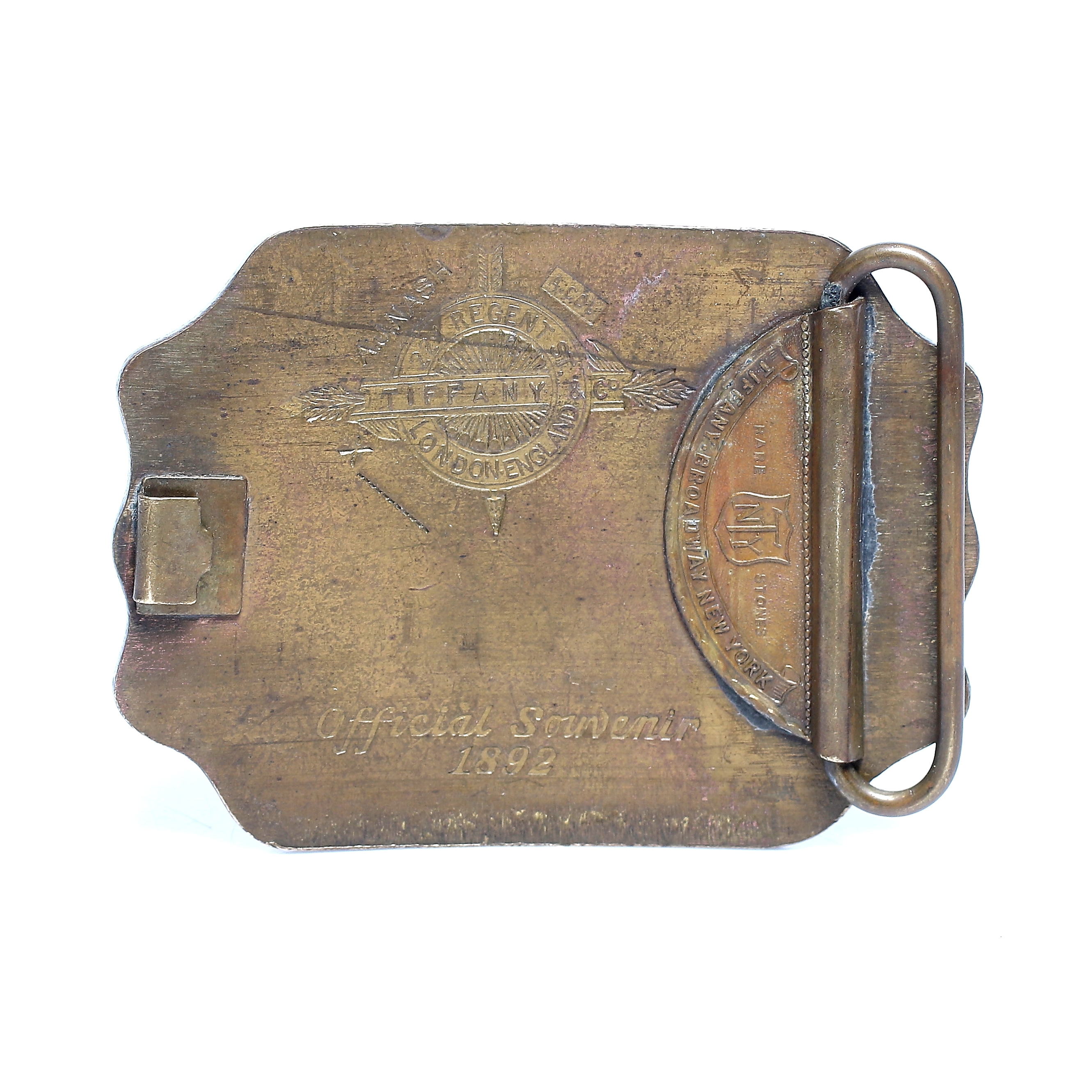 Images for 530014. BELT BUCKLE / BELT BUCKLE, brass, "Southern Comfort ...