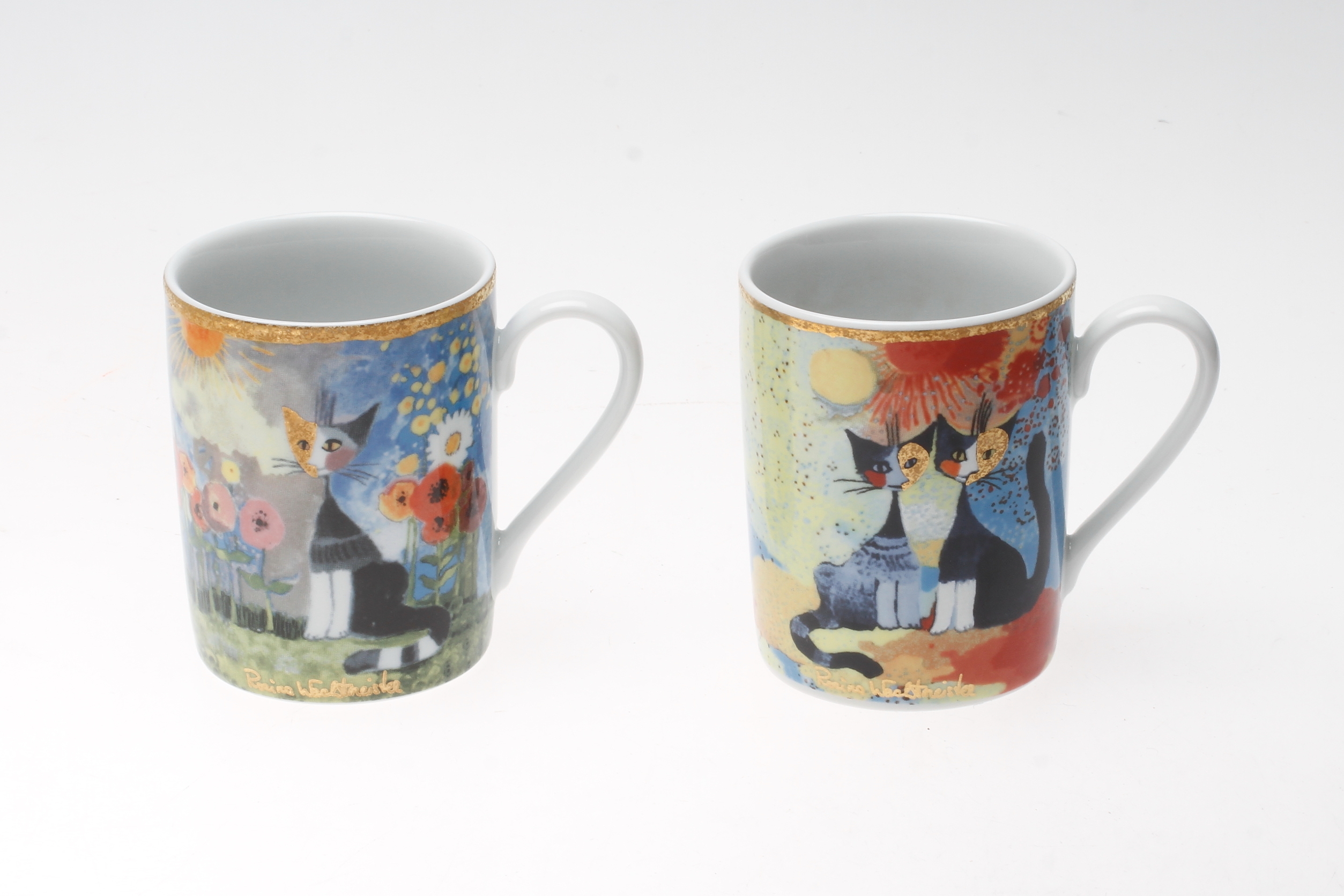 Bilder för 533425. MUGGAR, 6 st i lådor, Rosina Wachtmeister, Goebel. - Auctionet