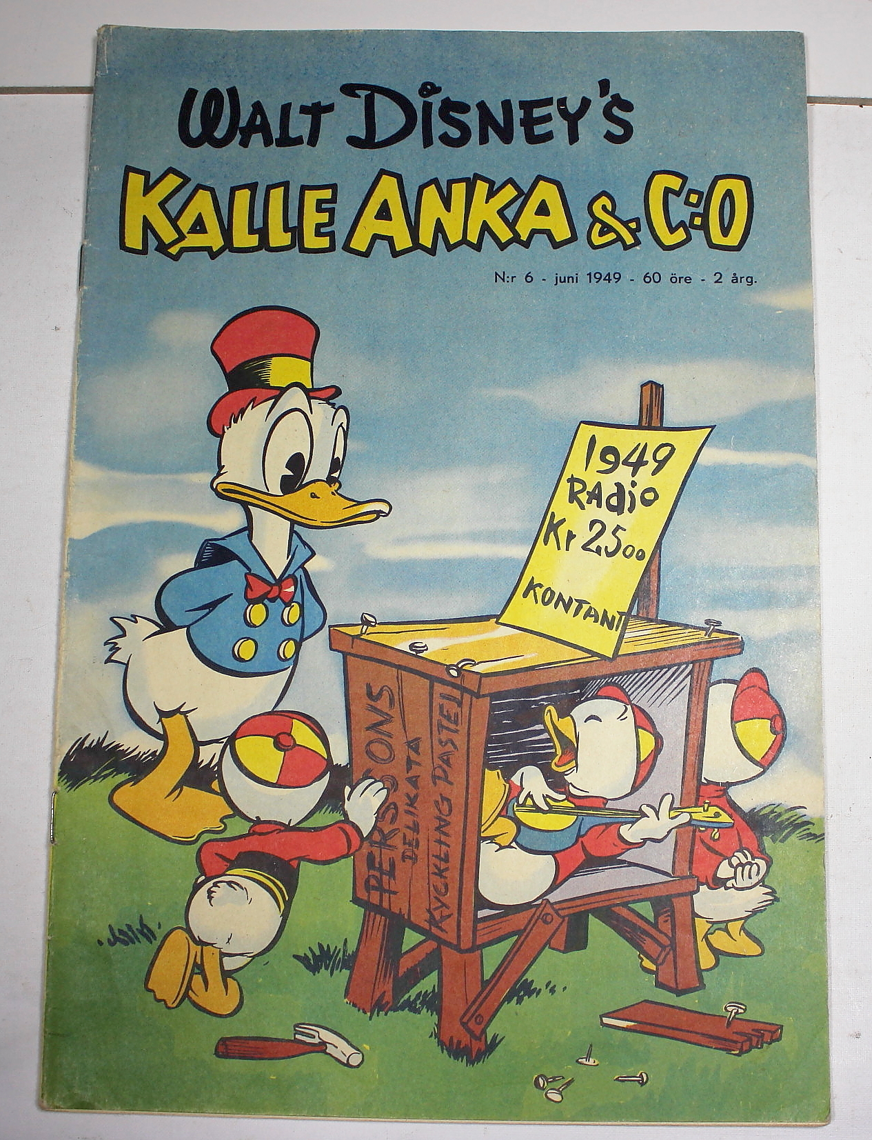 Images for 540629. KALLE ANKA, no. 6, 1949. - Auctionet