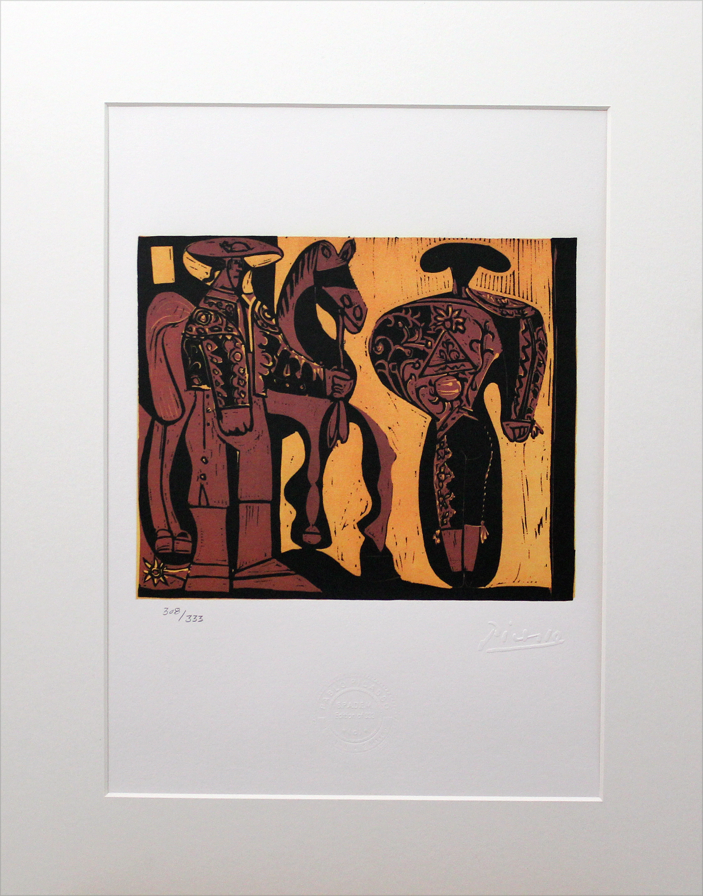 Images for 54258. PABLO PICASSO. Matador. Graphics. From the series ...