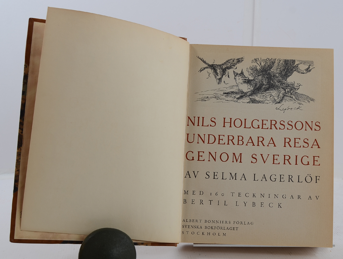 Images for 542631. LAGERLÖF, SELMA / LYBECK, BERTIL. Nils Holgerssons ...