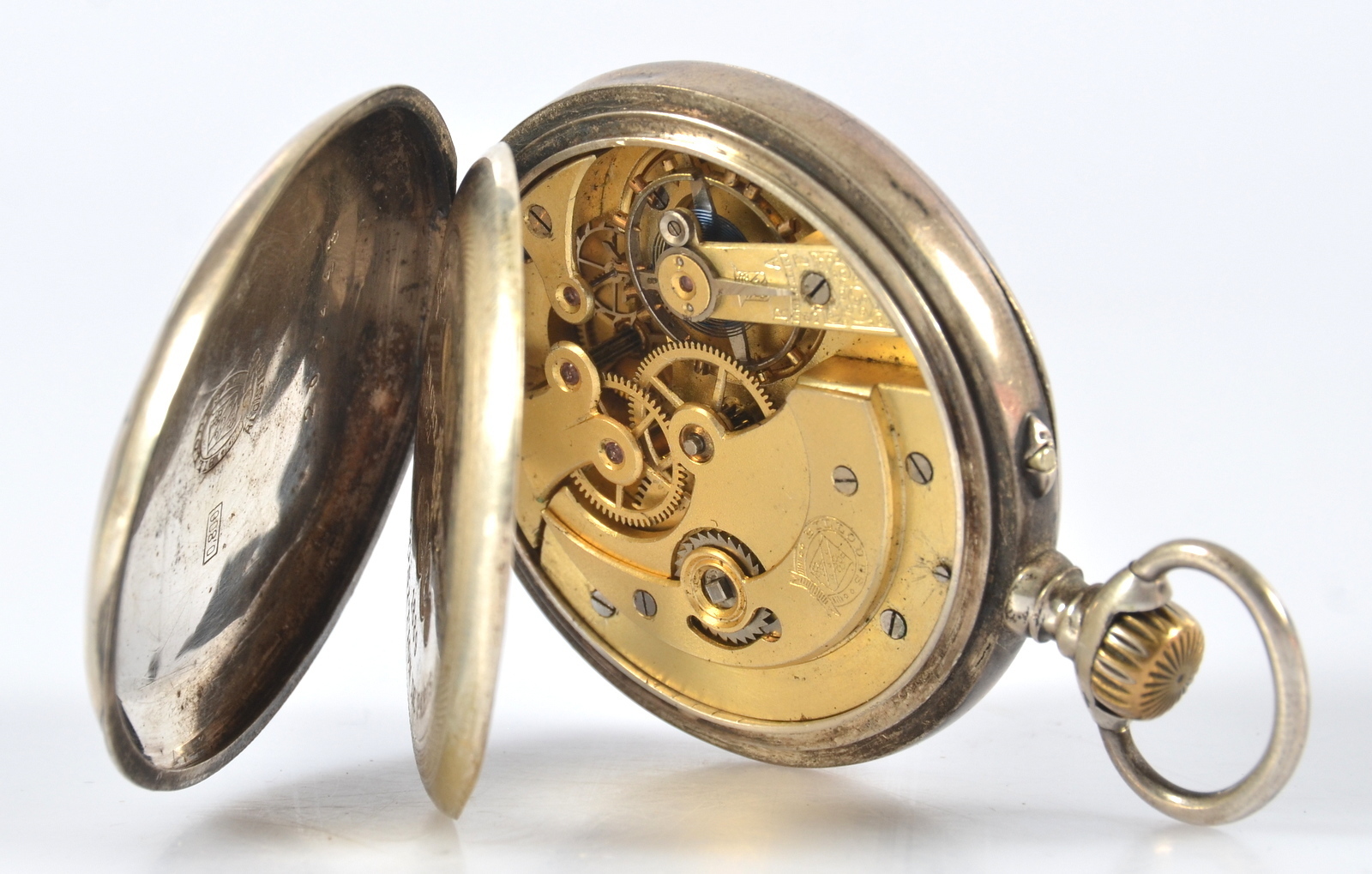 Images for 551755. POCKET WATCH, silver, Billodes, circa 1910. - Auctionet