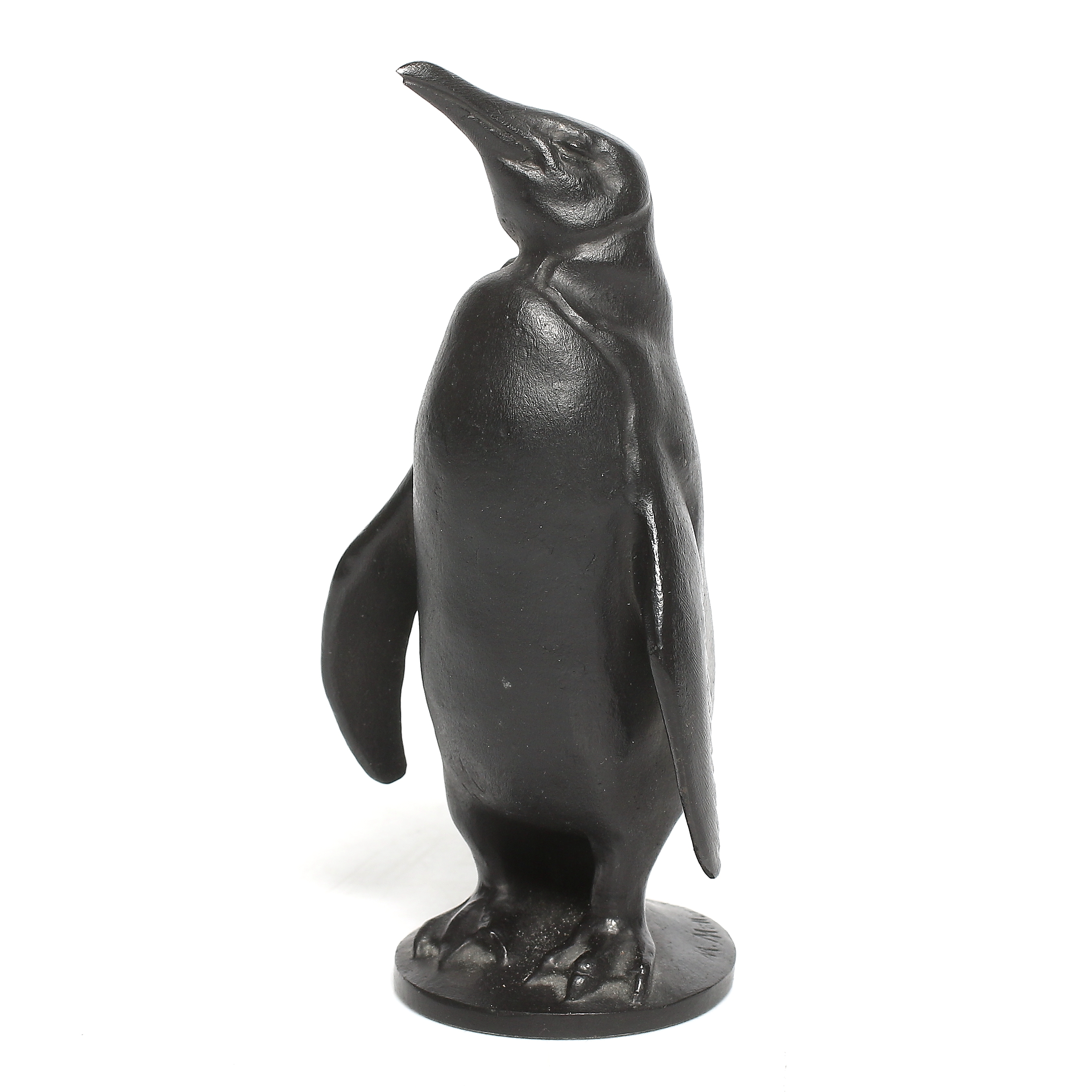 Images for 556450. FIGURE, cast iron, penguin, signed "M. Möller ...
