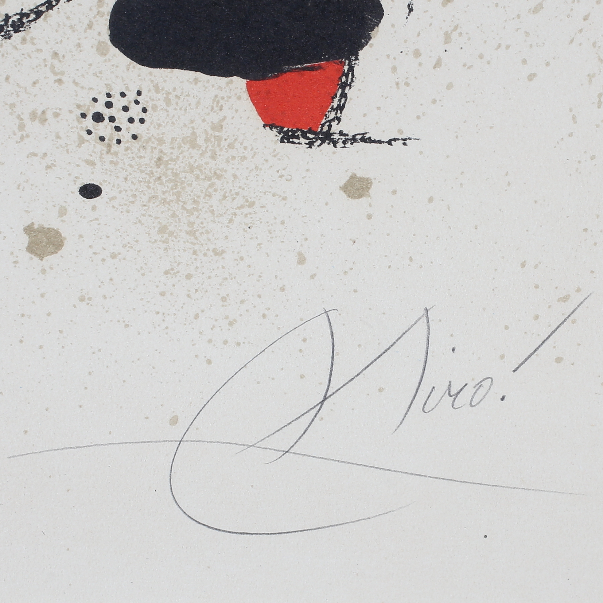 Images for 557737. JOAN MIRO. Miró Escultor, color lithograph, signed ...