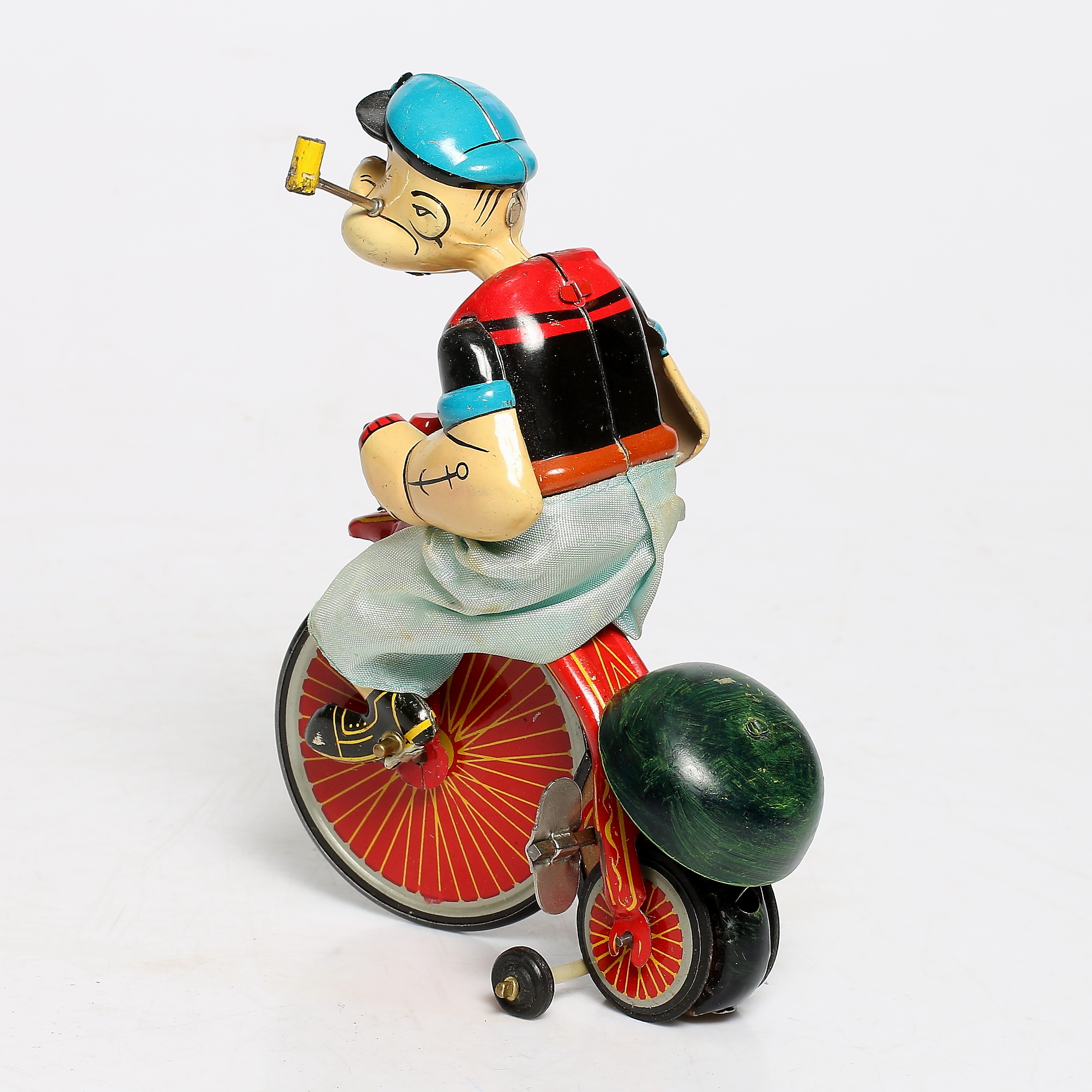 Images for 565627. TOY, lithographed plate, "Popeye Tricycle", Karl ...