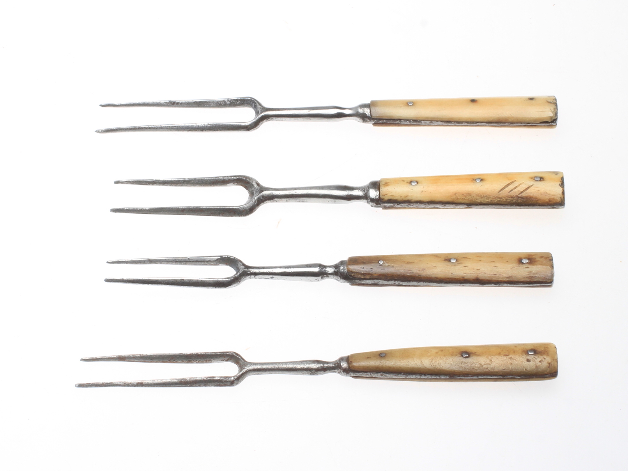 GAFFLAR, 4 st, 1700/1800-tal. Allmoge - Övrigt - Auctionet