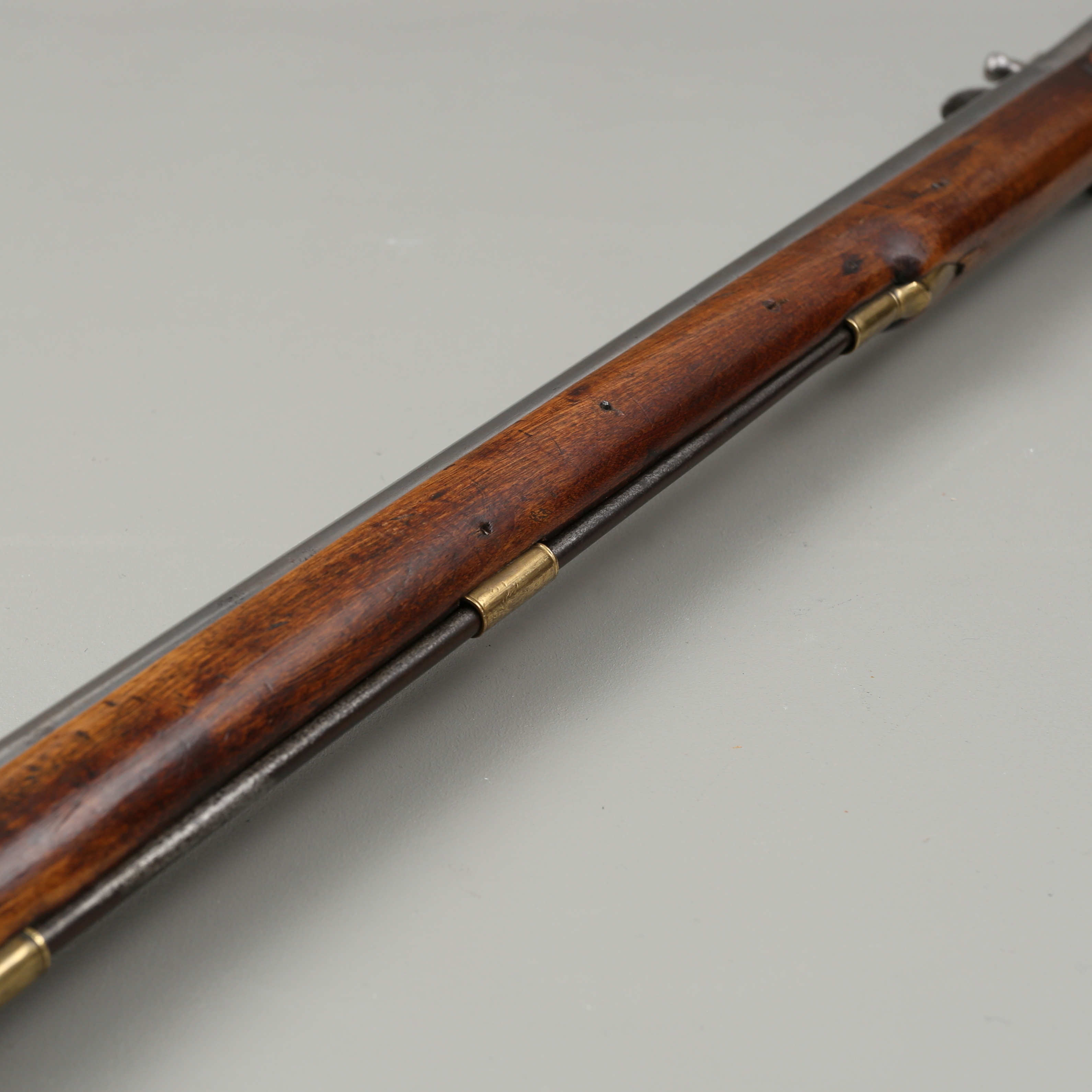 Images for 582362. FLINTLOCK RIFLE with BAYONET, 18th/19th century ...