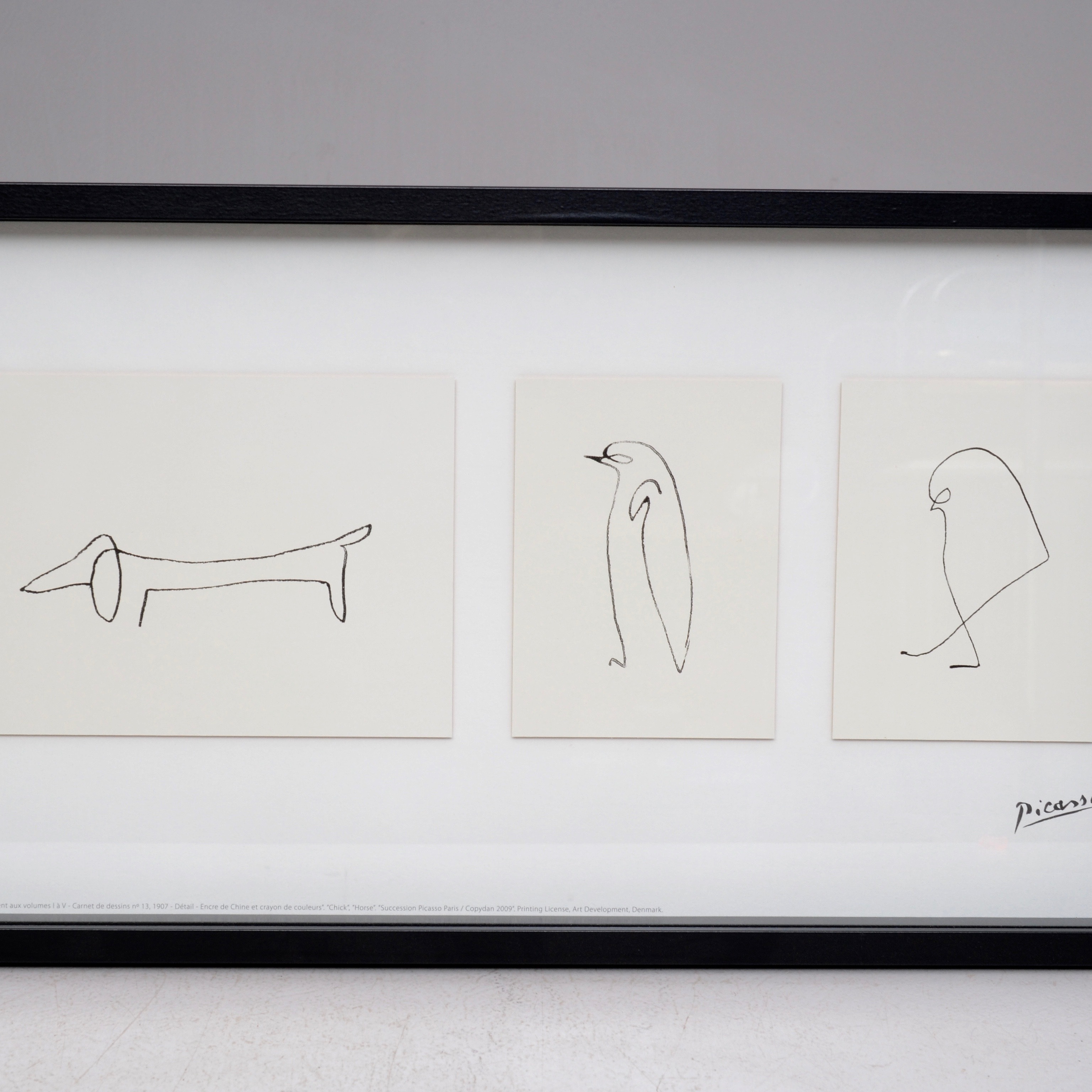 PABLO PICASSO. Dogs. Art - Engravings & Prints - Auctionet