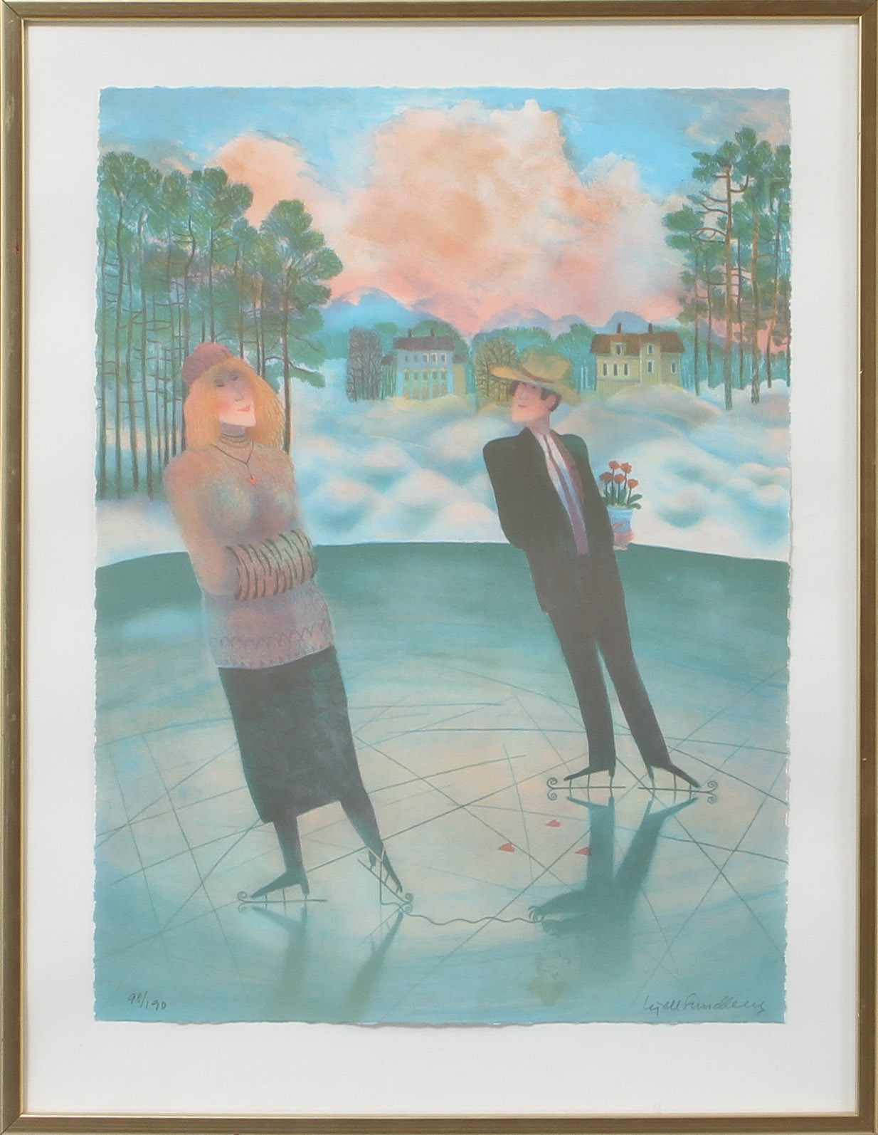 Images for 597982. KJELL SUNDVALL. Figure scenes, 5 pcs, lithographs ...