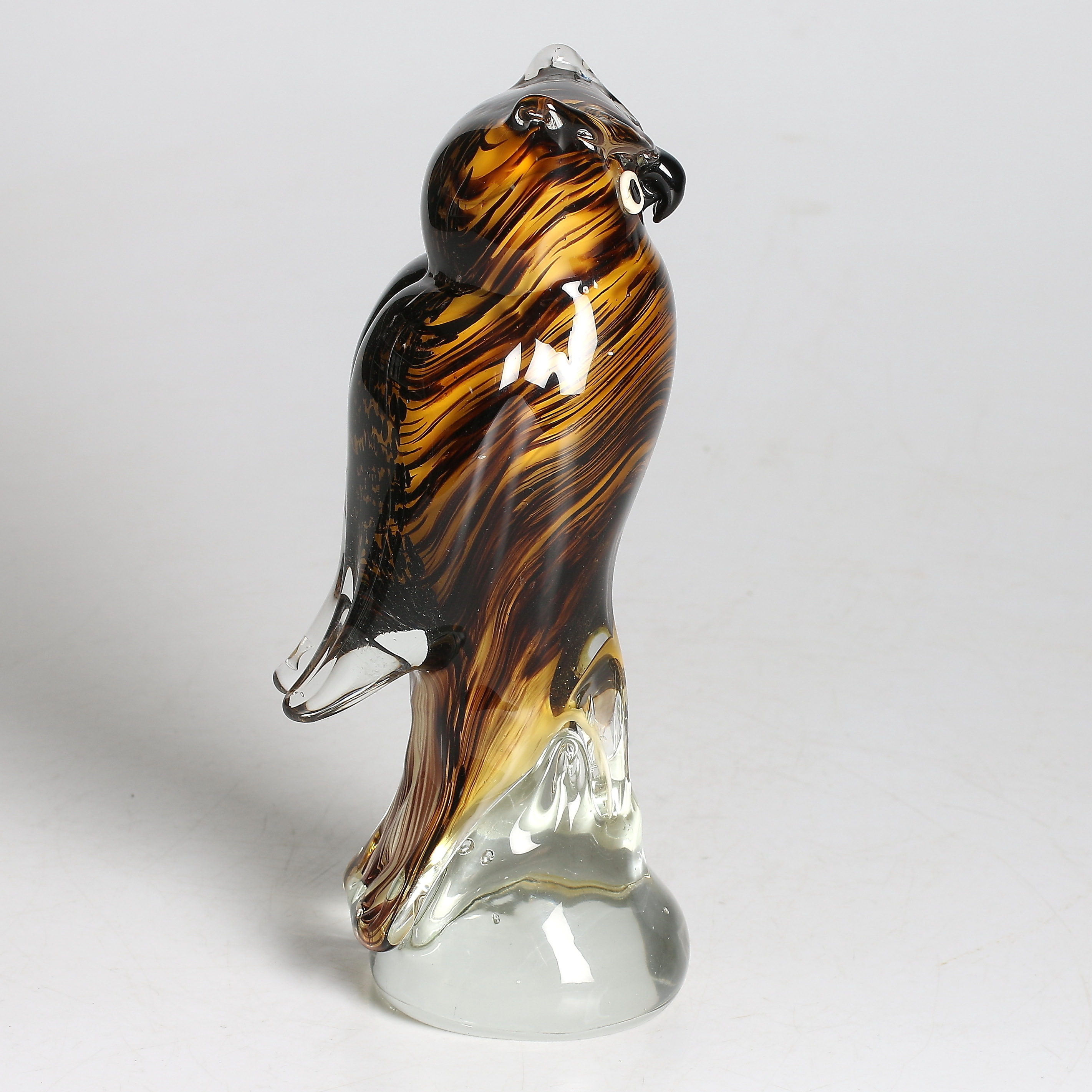Images for 599250. FIGURE, glass, owl, probably Murano, Italy, mid-20th ...