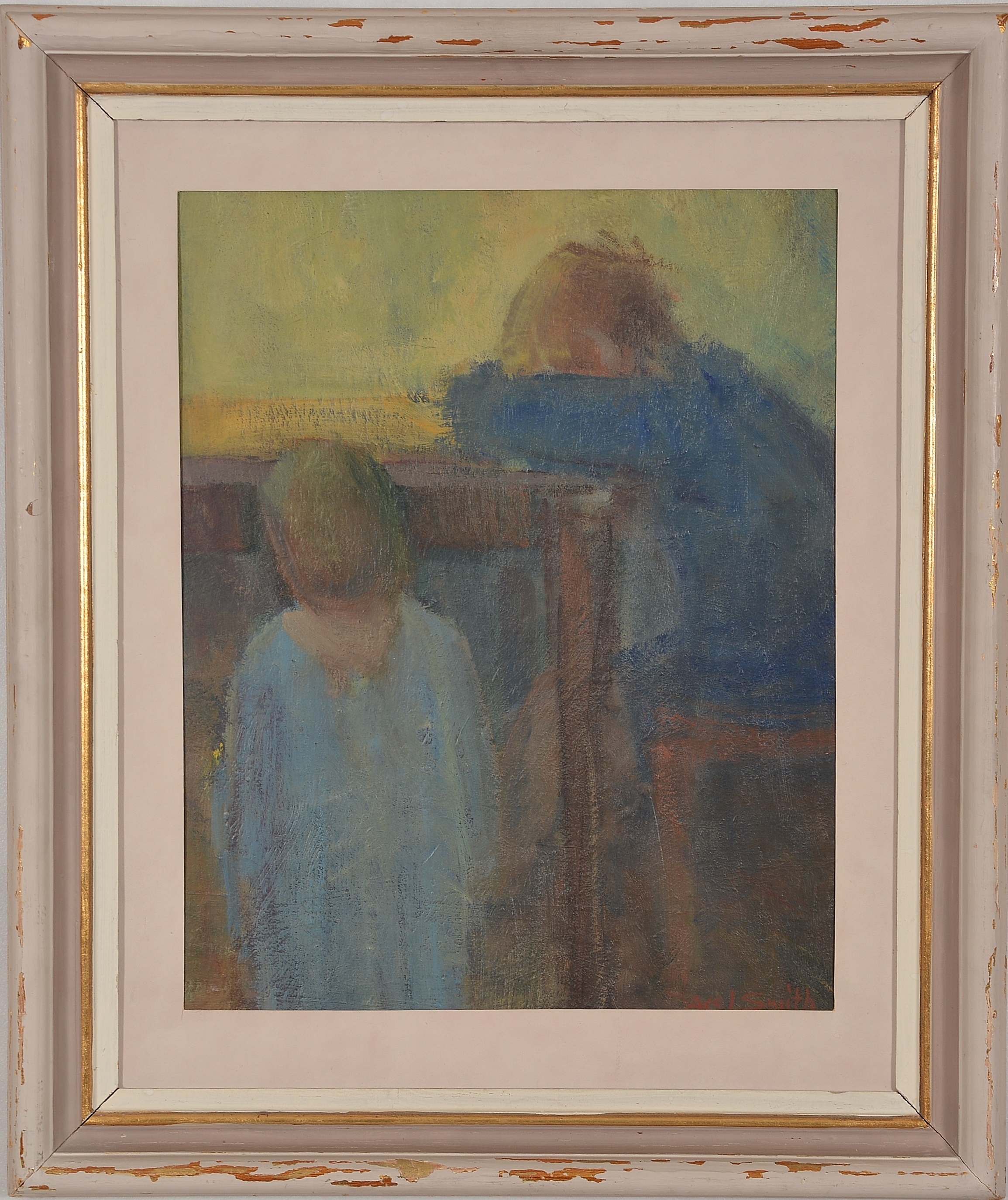 AXEL SMITH. Oil on Board. Art - Paintings - Auctionet