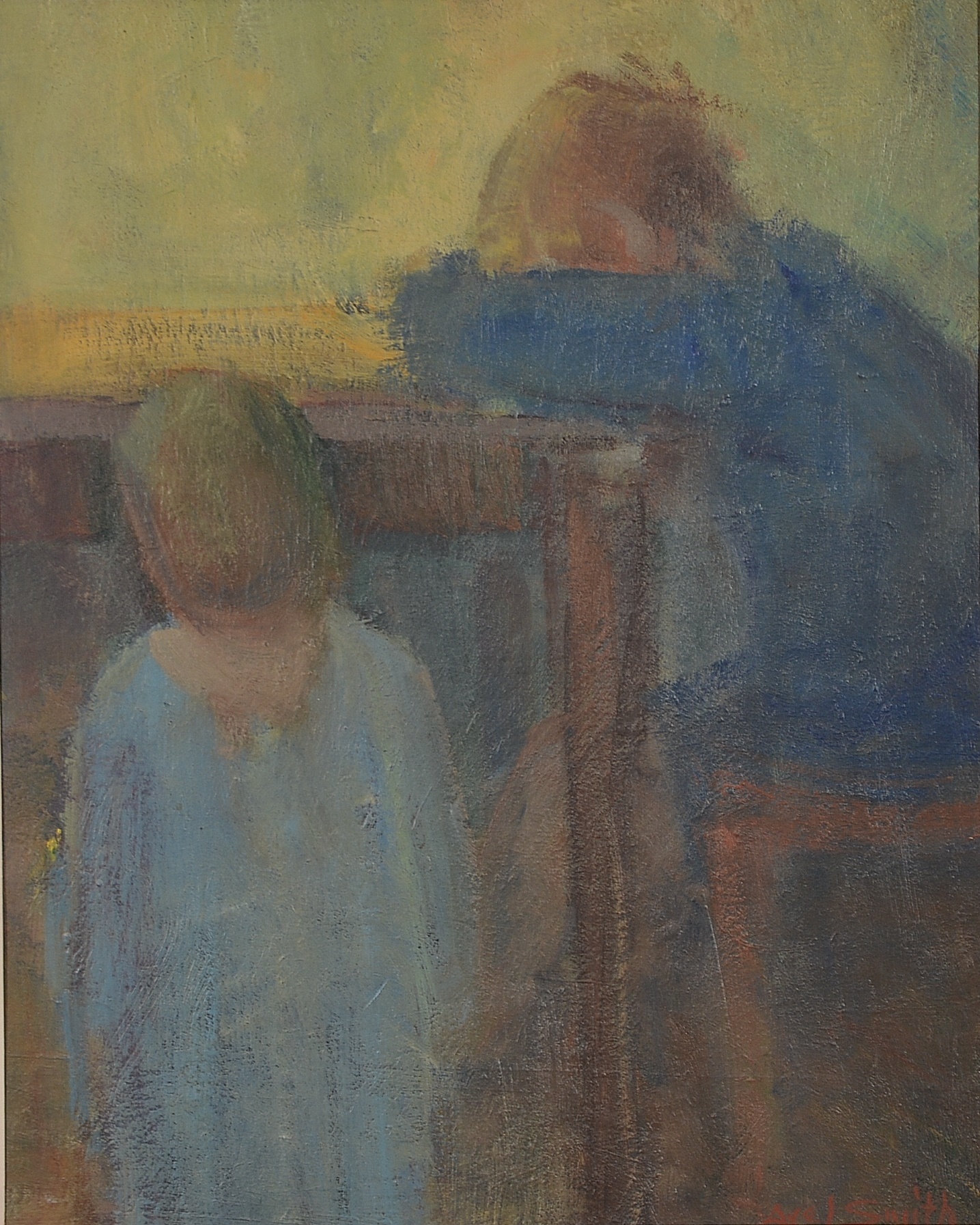 AXEL SMITH. Oil on Board. Art - Paintings - Auctionet