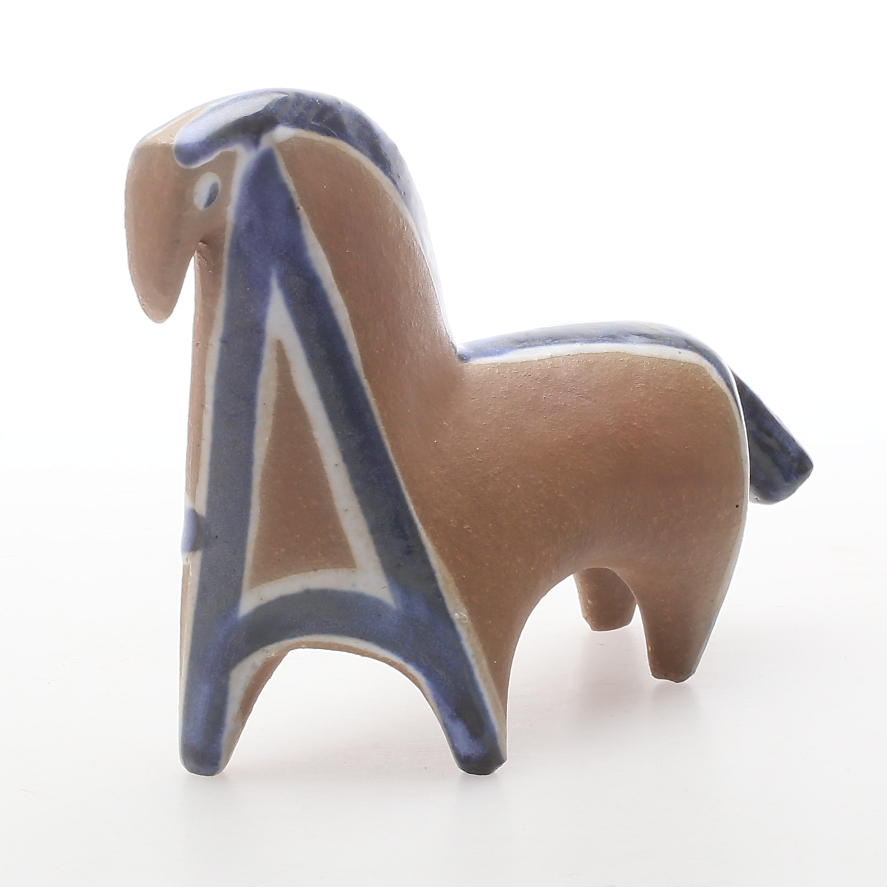 FIGURIN, stengods, "Häst", Lisa Larson, Gustavsberg, 1900-tal. | Barnebys