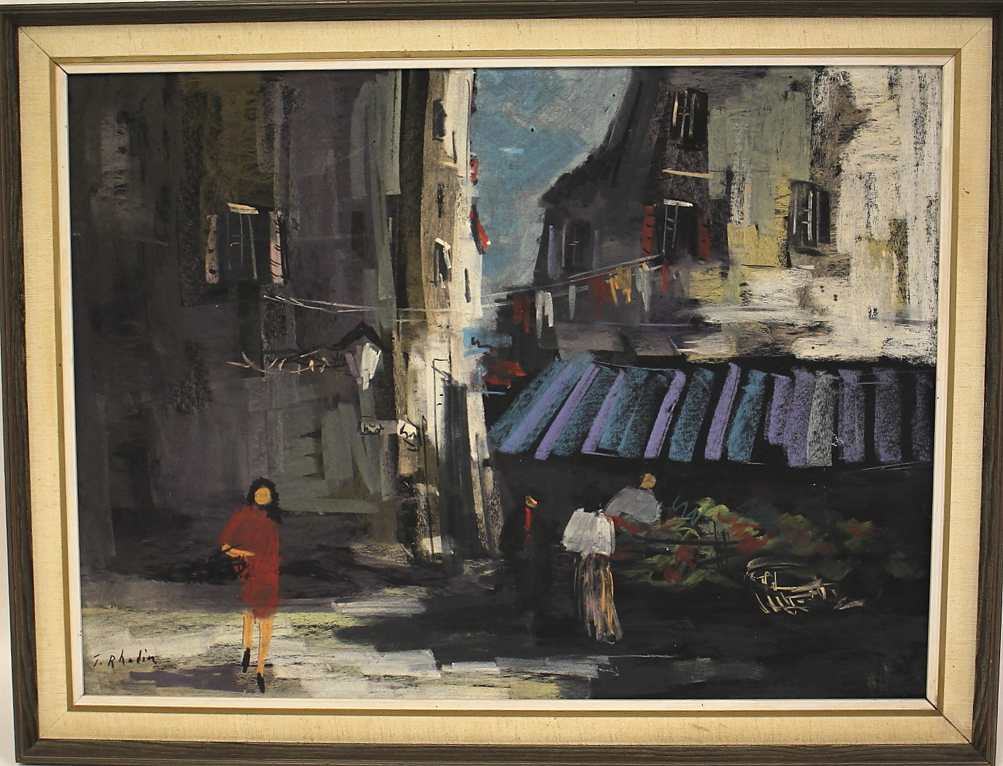 Images for 677843. TEDDY RHODIN. oil on cardboard, signed T Rhodin ...