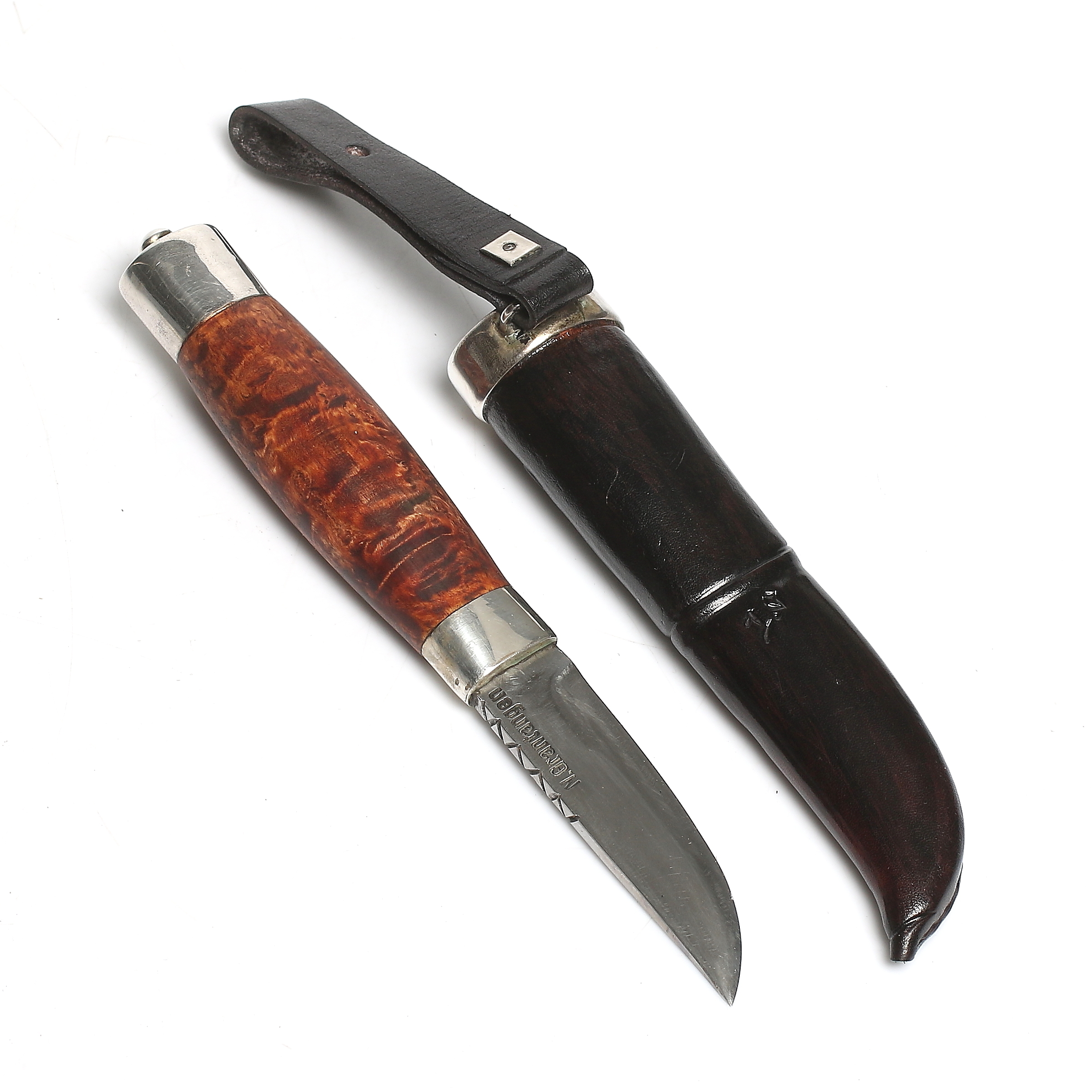 Images for 683432. JAN "KNIV JOCKE" OLSSON. Knife, i.a. Masur birch and ...