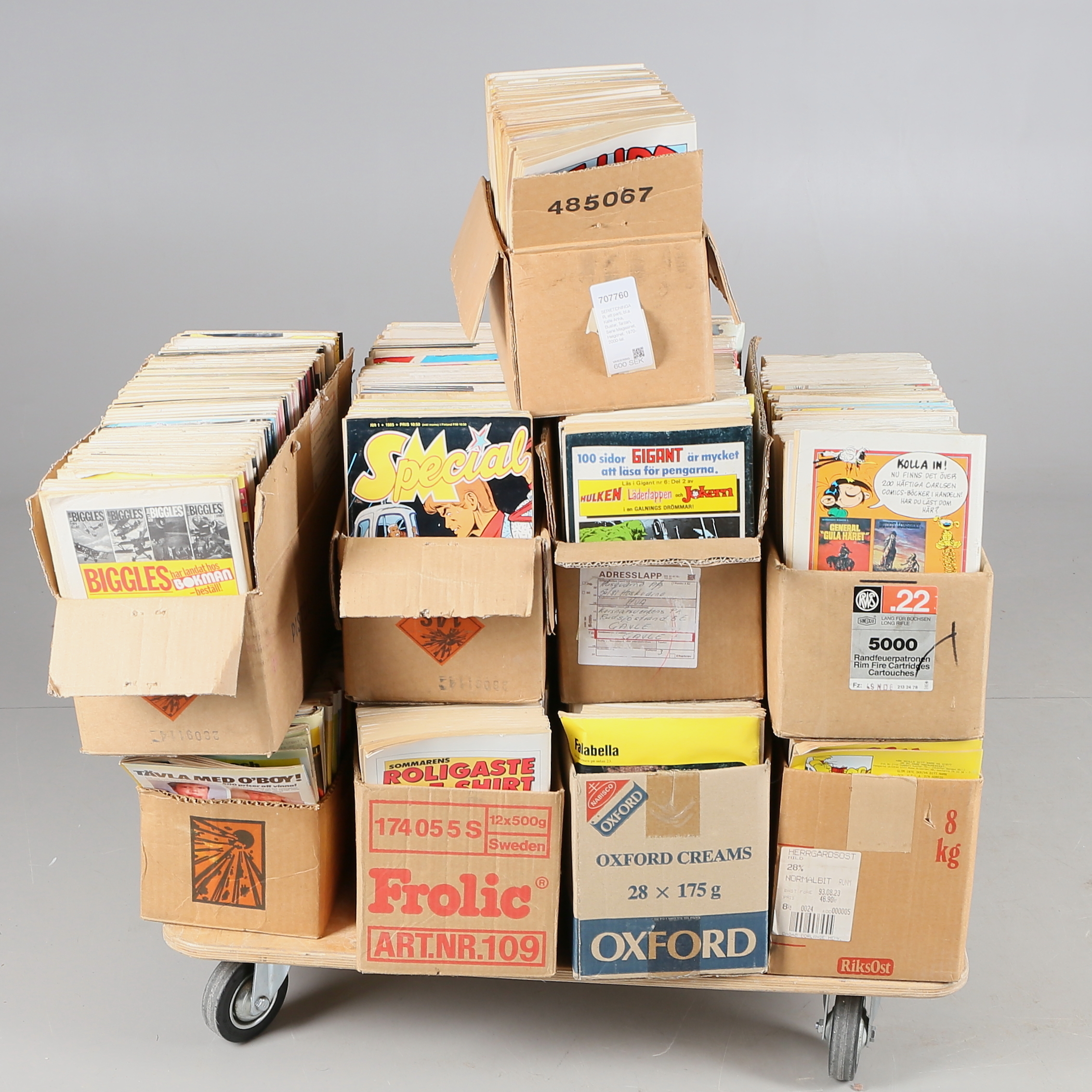 Images for 707760. COMIC MAGAZINES, approx. 570, including Donald Duck ...