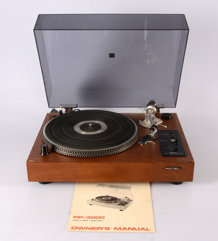 Images for 718360. RECORD PLAYER, Rotel RP-3000. - Auctionet