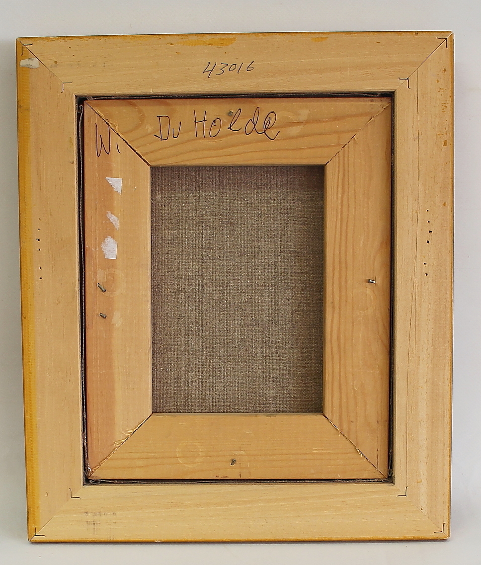 Images for 727603. WALTER DU HALDE. Oil on canvas, Woman with child ...