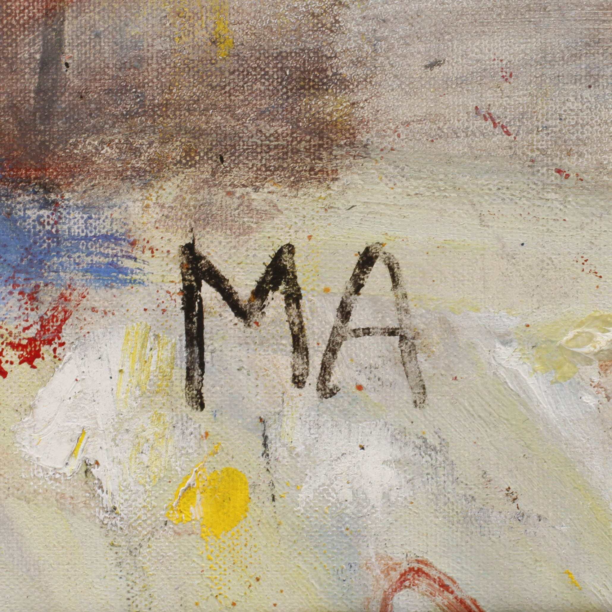 Images for 729193. MAJ ARNELL. Still life with flowers and decanter ...