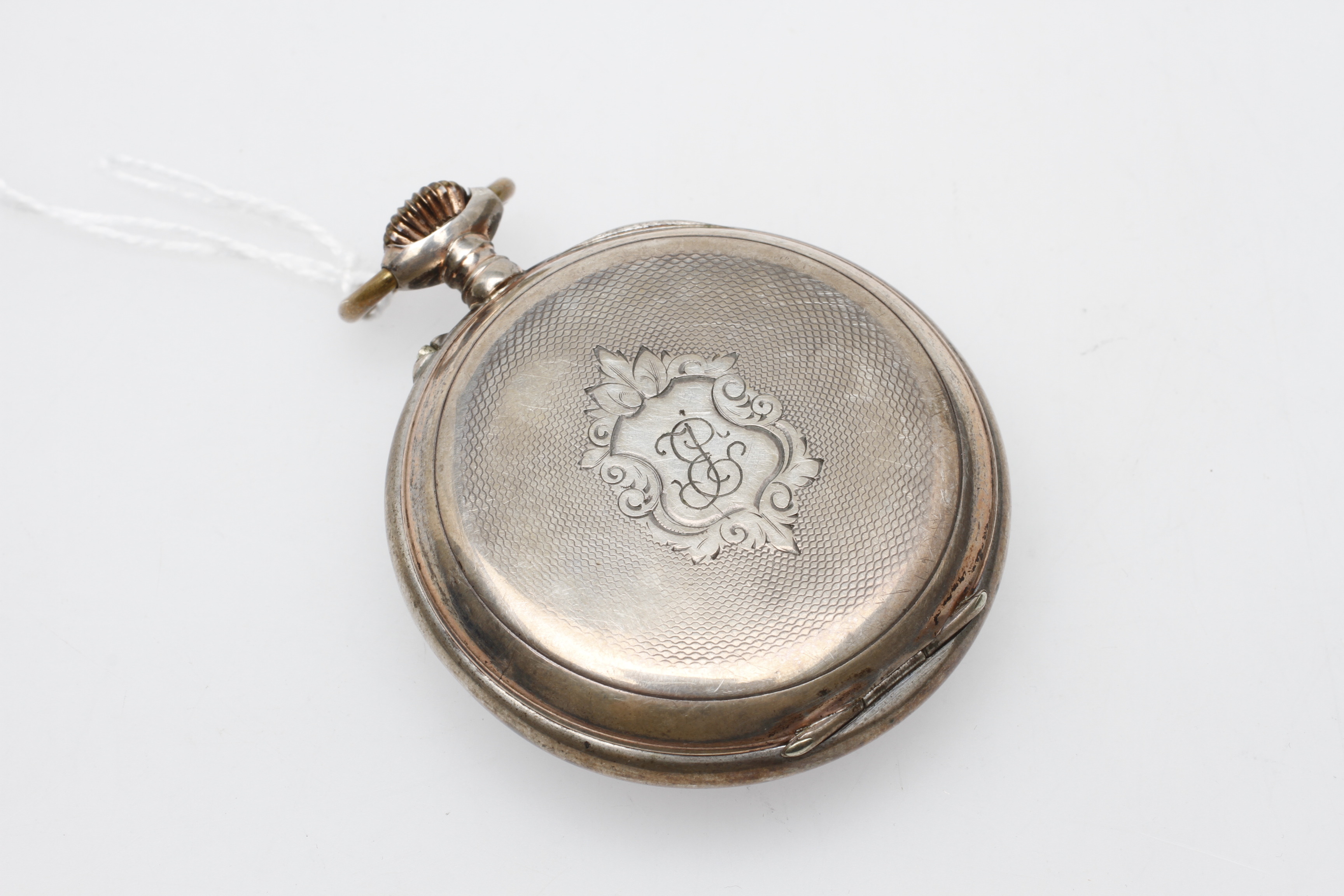 Images for 74570. POCKET WATCH, moon phase, silver, turn of the century ...