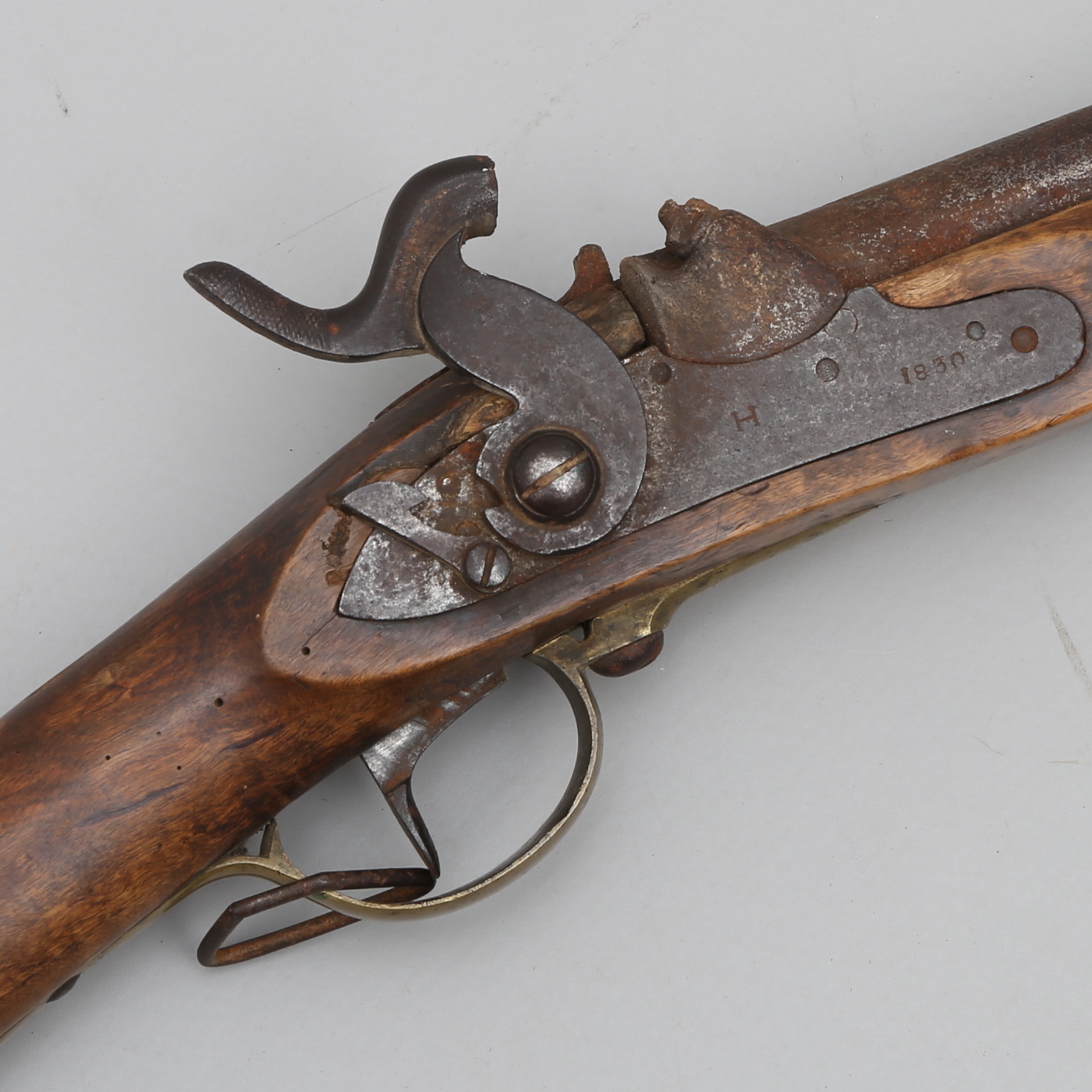 Images for 752225. BLOCK RIFLE, marked "H 1830", 19th century. - Auctionet