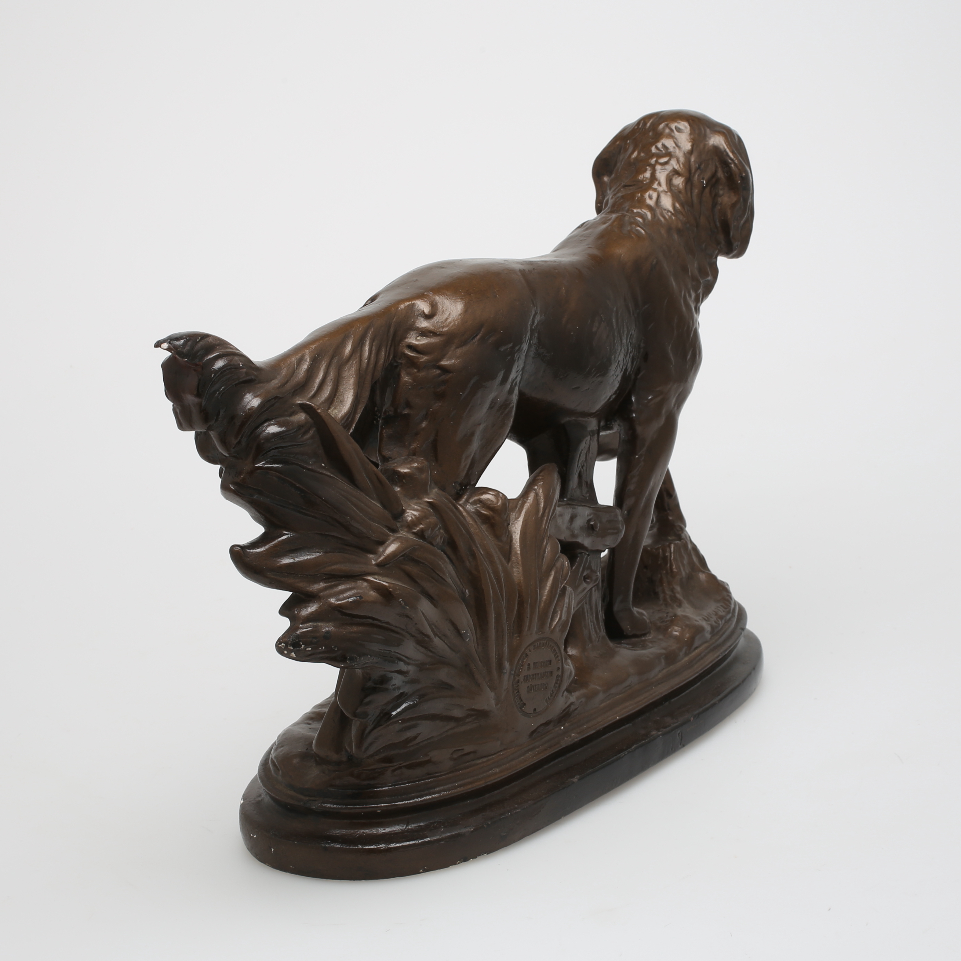 Images for 775749. SCULPTURE, dog, marble cement, G Bernardi ...