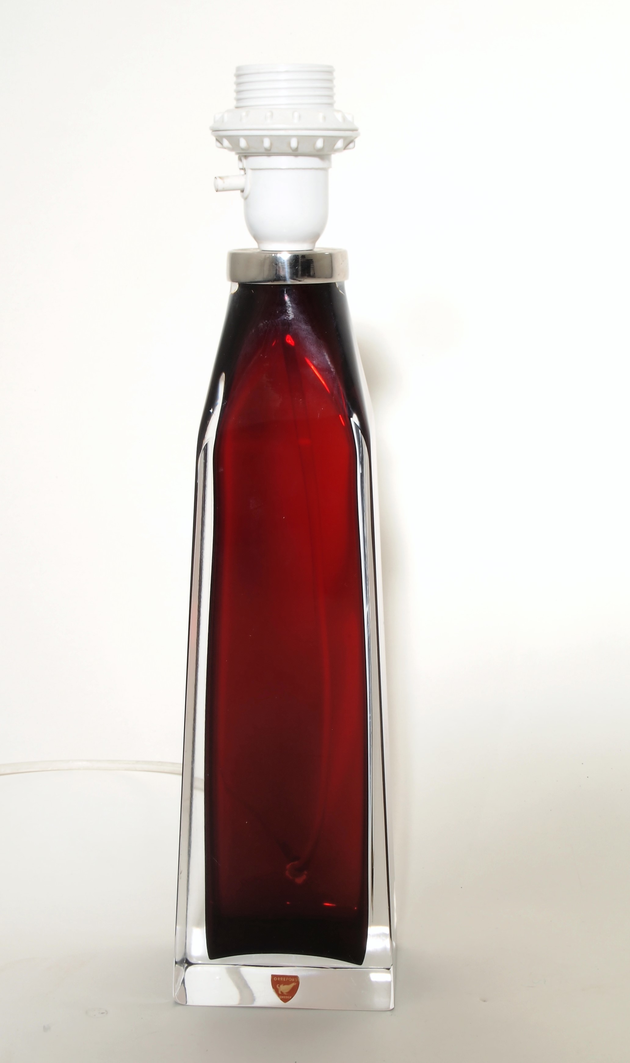 Images for 776631. LAMP ORREFORS, LABEL MARKED AND GRID SIGNED ORREFORS ...