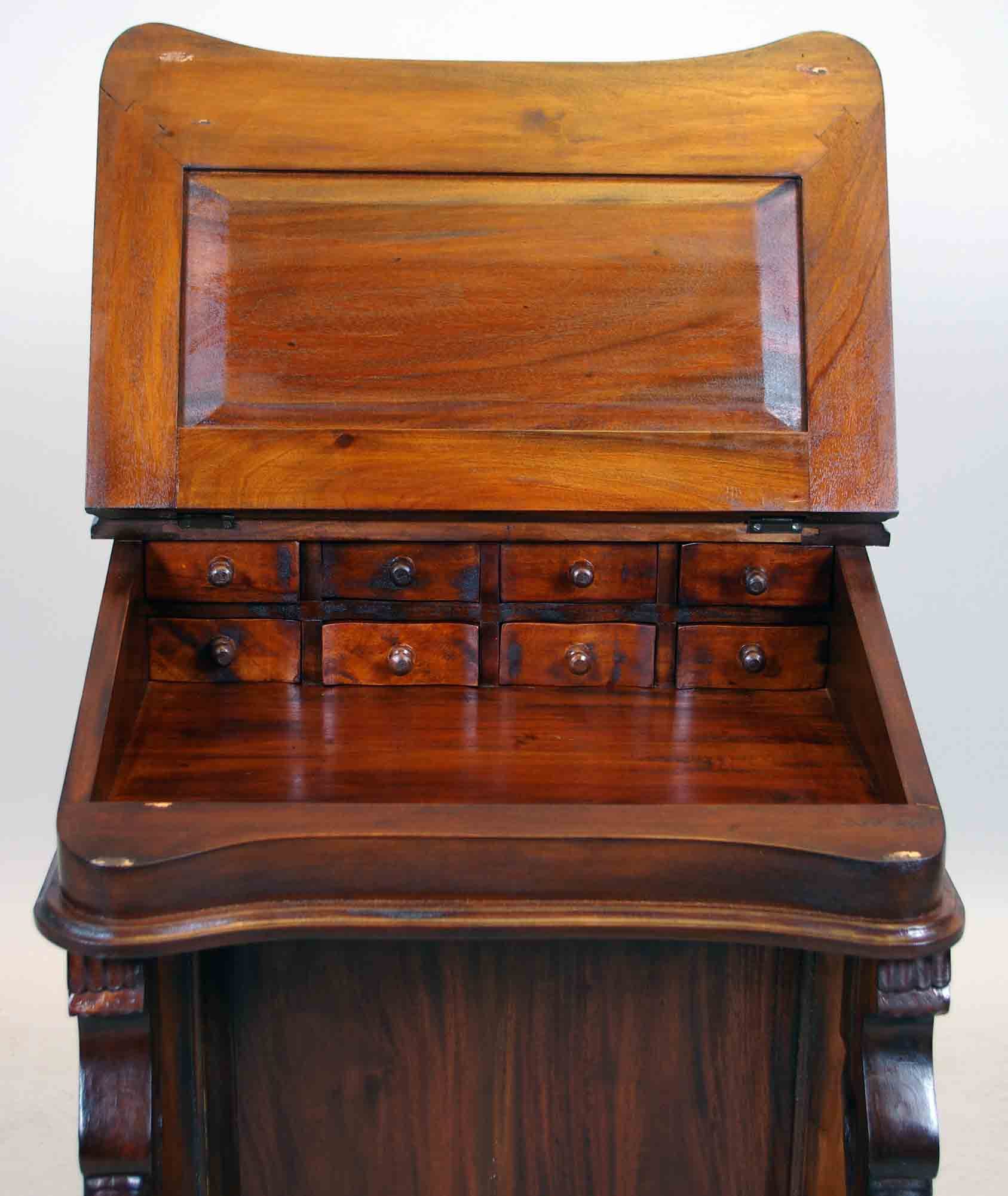 Images for 78188. WRITING PULP, stained wood with leather top, 2000s ...